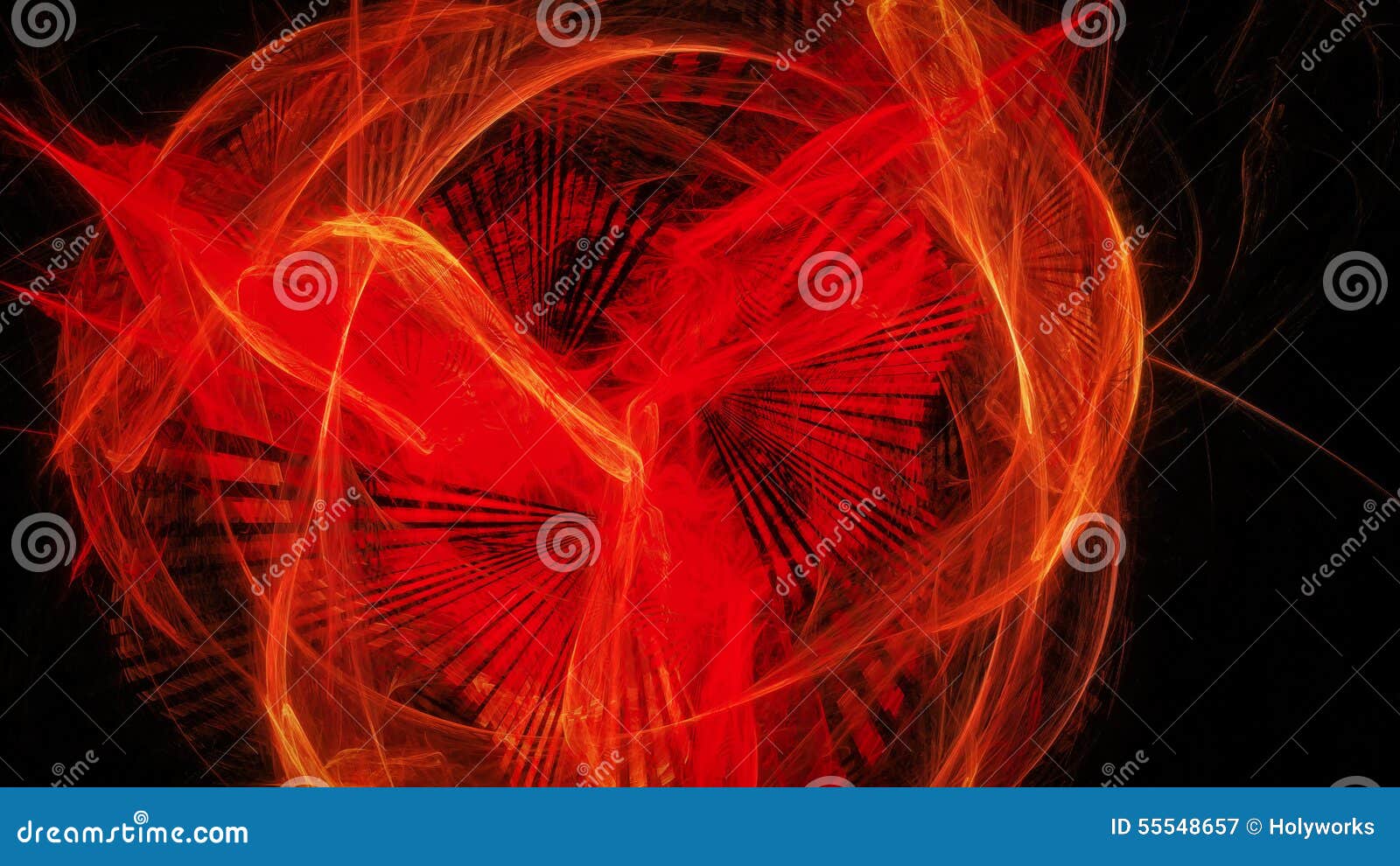 Abstract Background with Red Glowing Fenix Stock Illustration ...