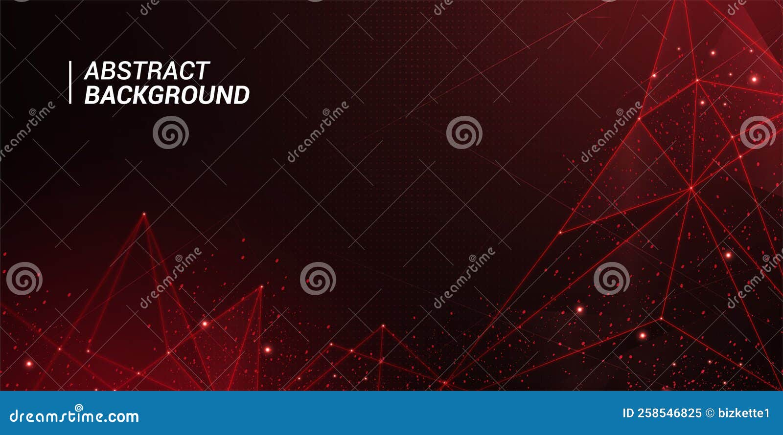 Abstract Background with Red Lines Vector Design Stock Vector ...