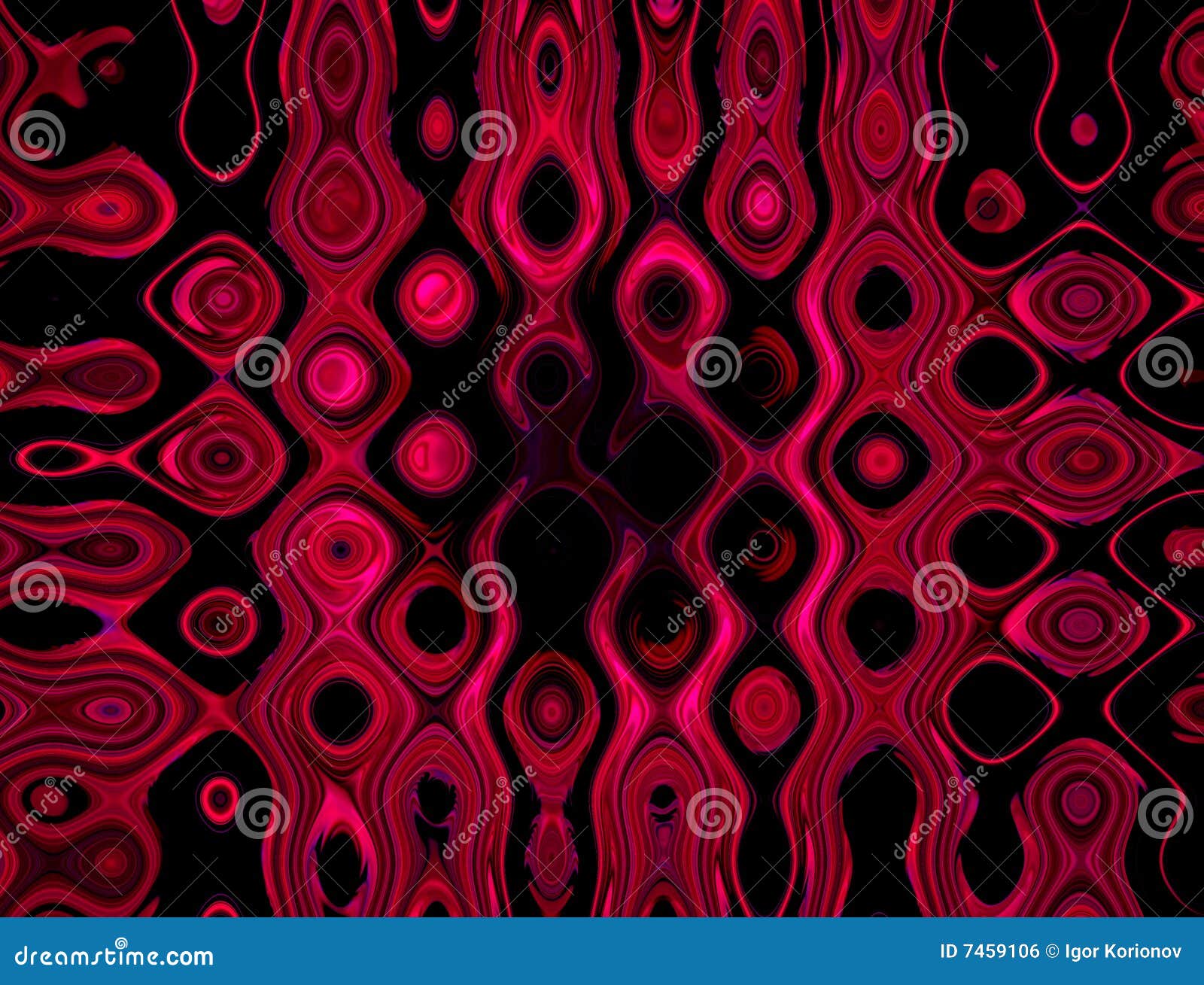 Abstract Background with a Red Liquid Stock Illustration - Illustration ...