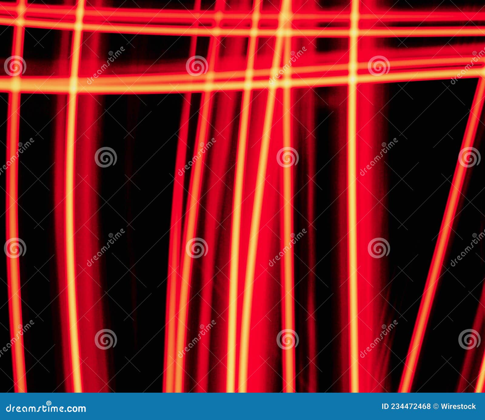 Abstract Background with Red Neon Lights Stock Photo - Image of ...