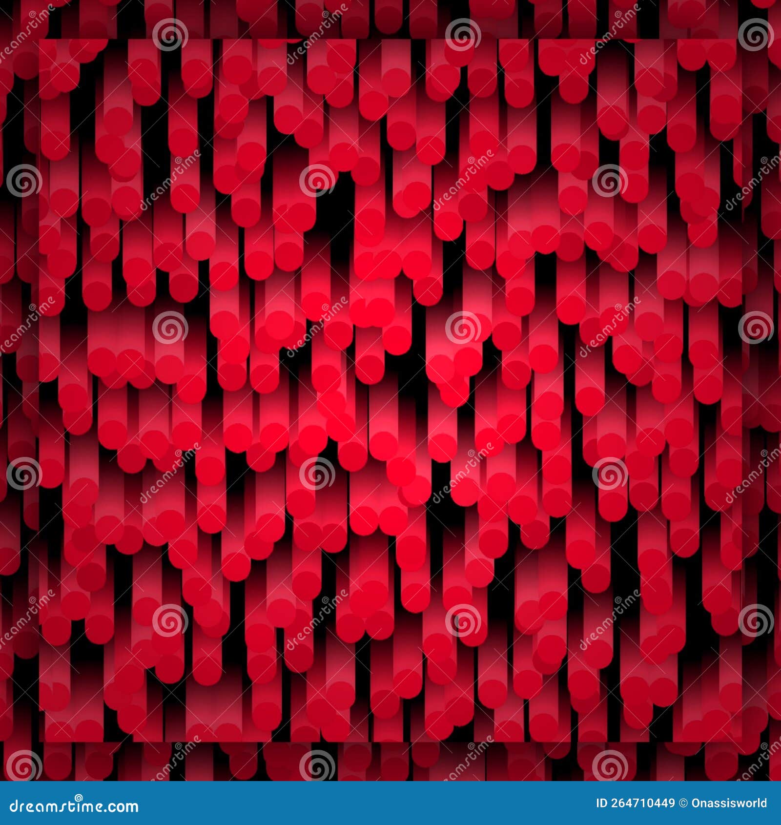 Abstract Background Red Shades Shapes and Blurs Stock Illustration ...