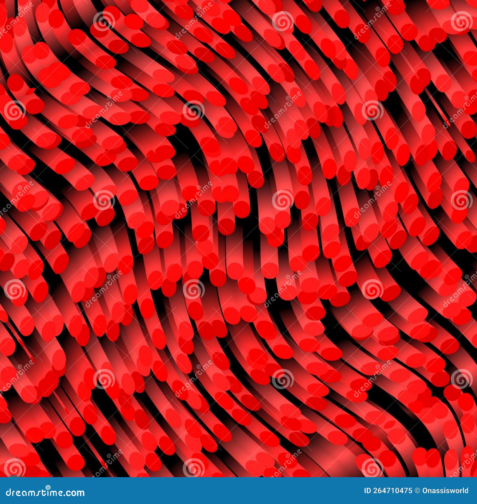 Abstract Background Red Shades Shapes and Blurs Stock Illustration ...