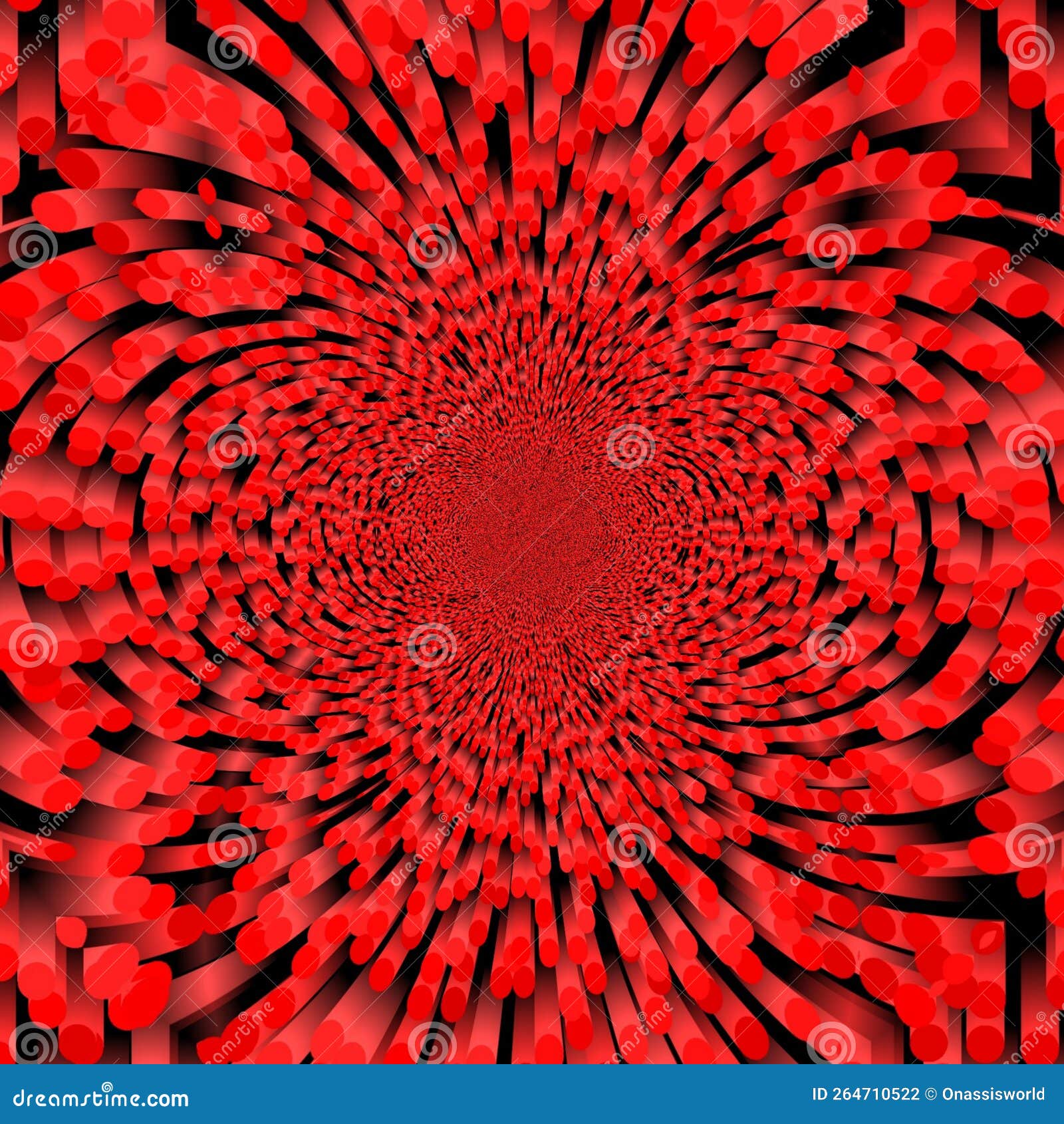 Abstract Background Red Shades Shapes and Blurs Stock Illustration ...