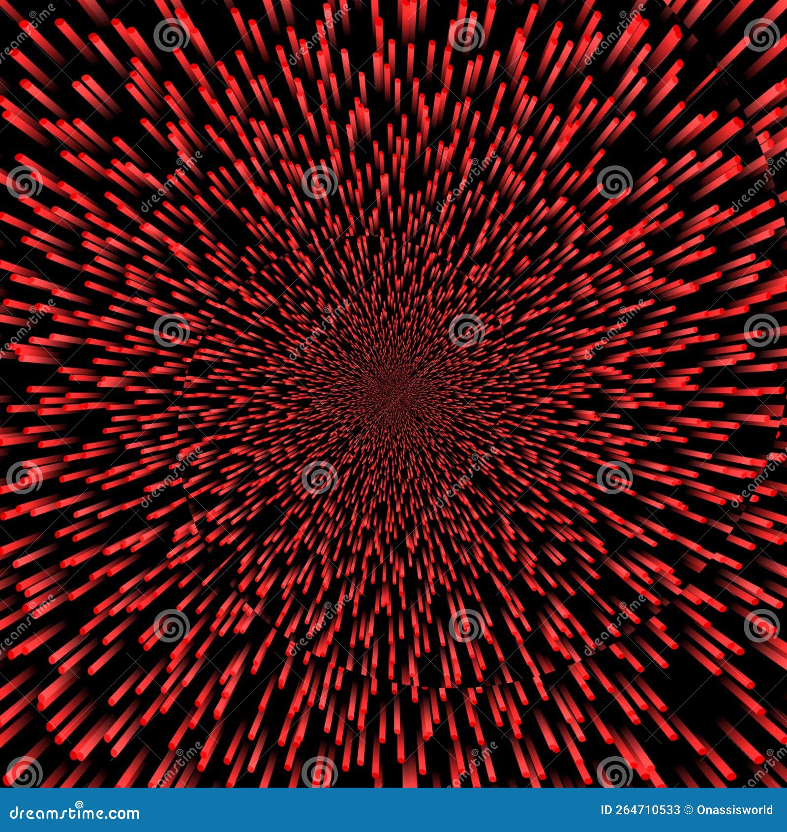 Abstract Background Red Shades Shapes and Blurs Stock Illustration ...