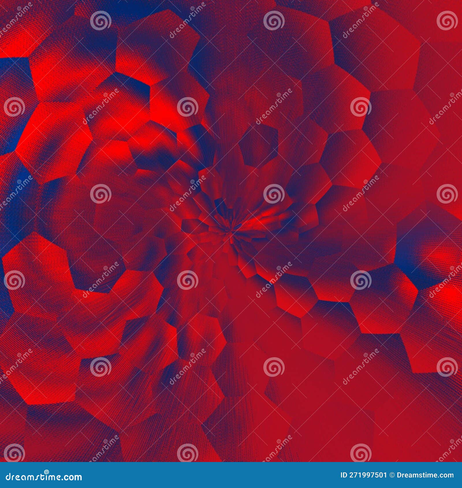 Abstract Background Red Shades Shapes and Blurs Stock Illustration ...