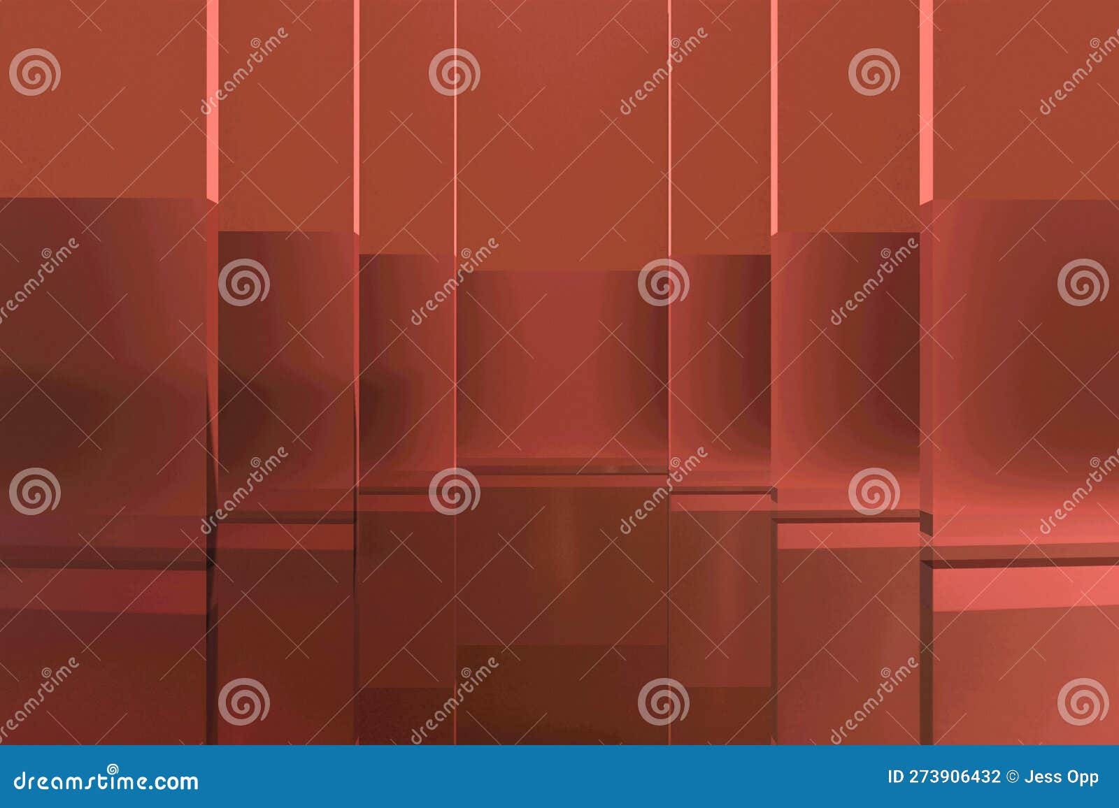 Abstract Background of Reddish Pillars. Backgrounds and Textures. 3d ...