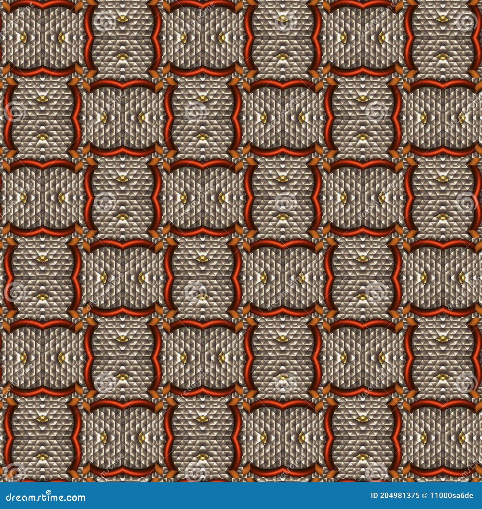 Abstract Background with Repeating Patterns. Stock Illustration ...