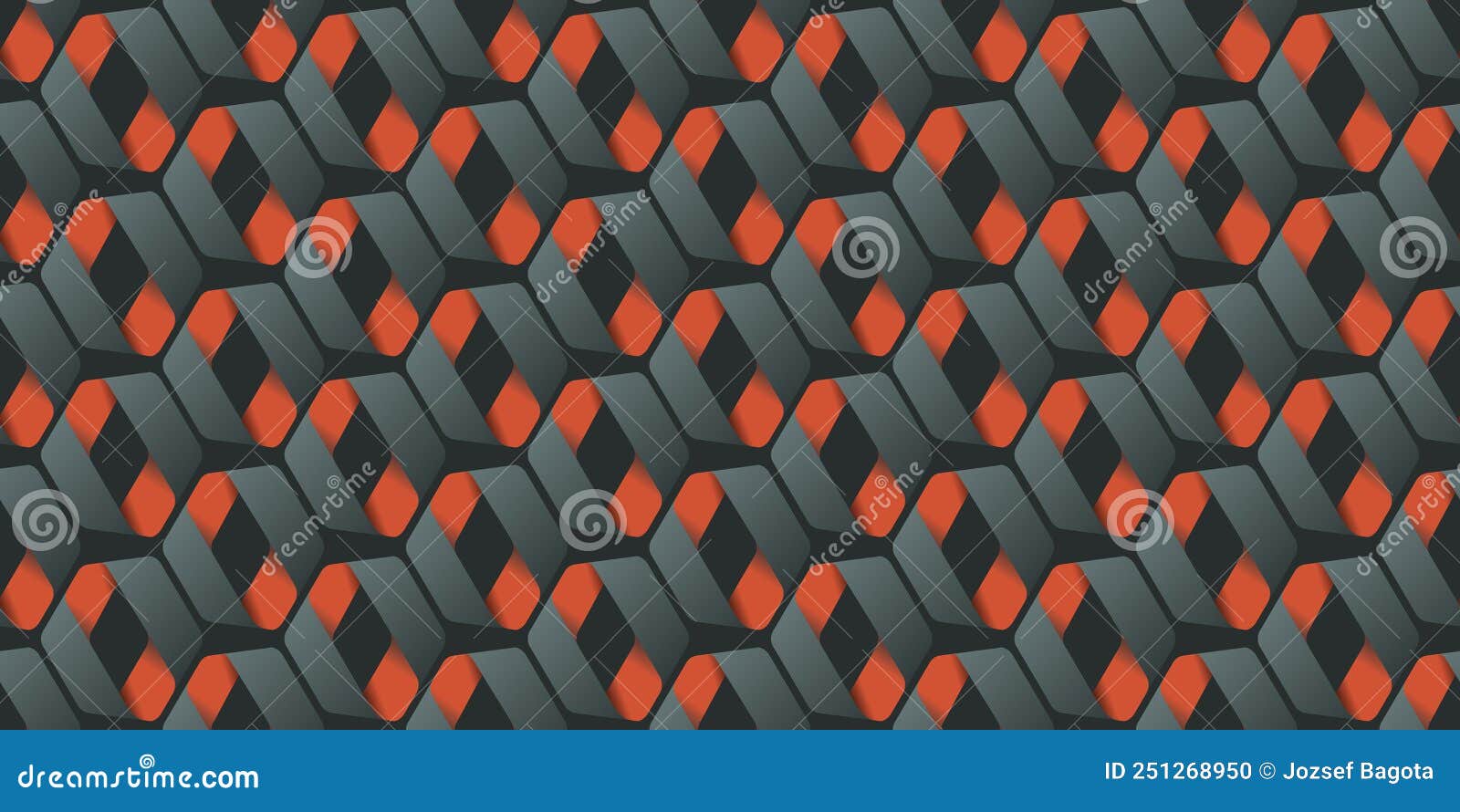 Abstract Background, Repeating Retro Style Geometric Frames Made of ...