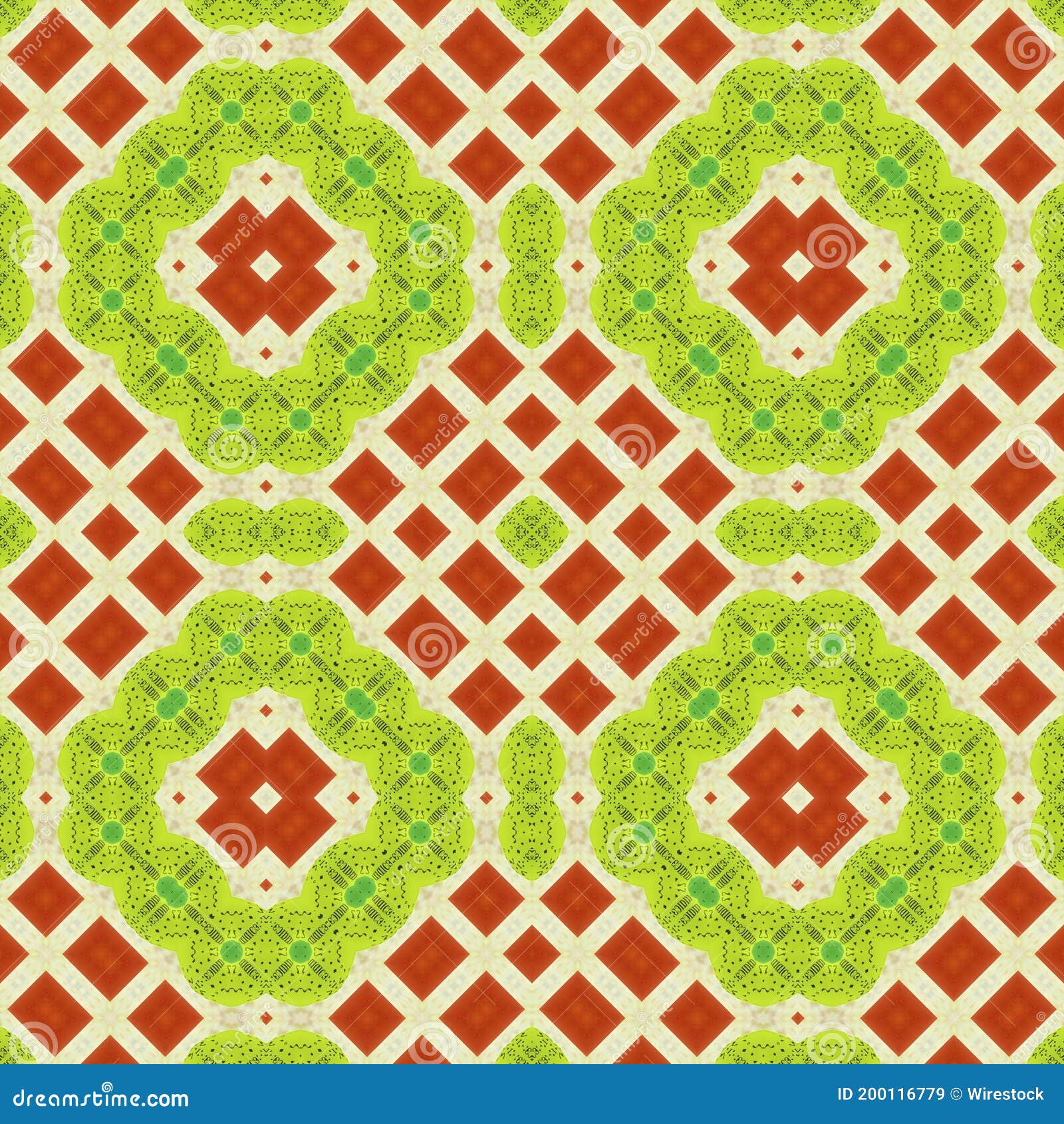 Abstract Background with Repetitive Elements or Seamless Pattern ...