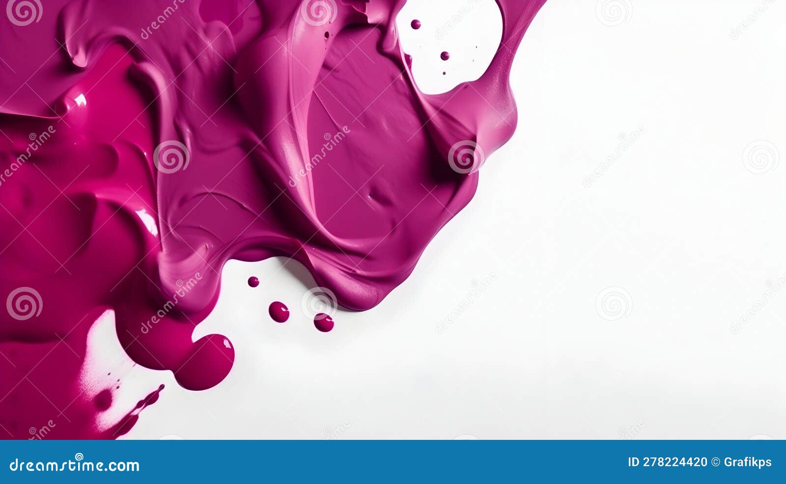 Abstract Background is the Result of Painted Brushstrokes that Evoke ...