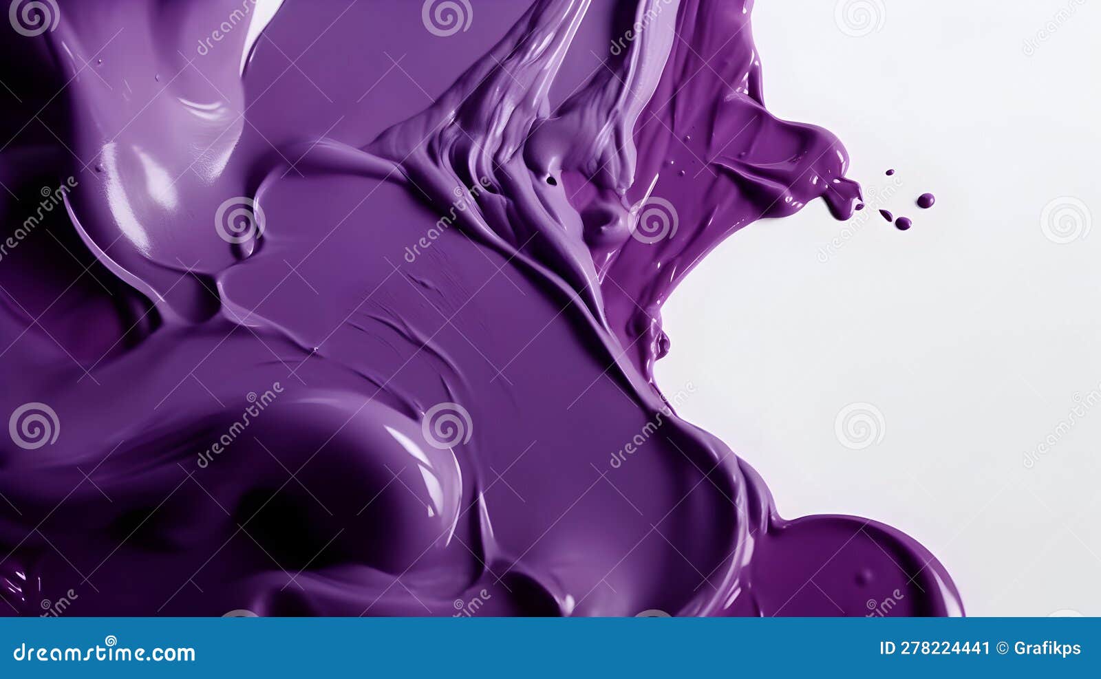 Abstract Background is the Result of Painted Brushstrokes that Evoke ...