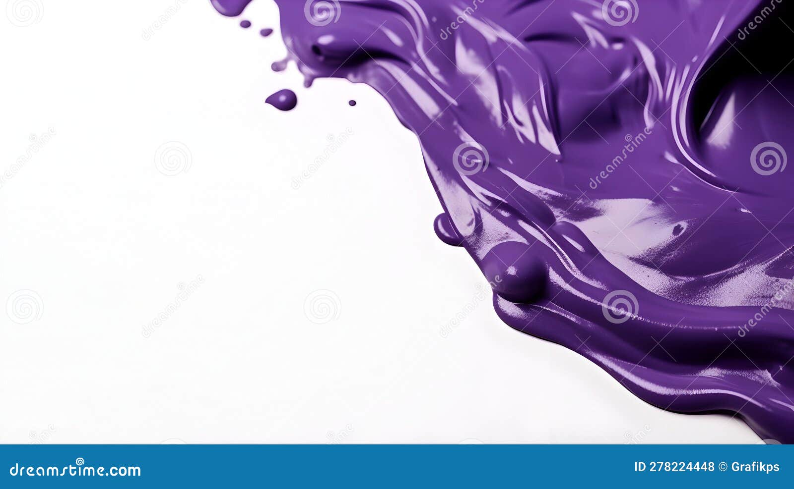 Abstract Background is the Result of Painted Brushstrokes that Evoke ...