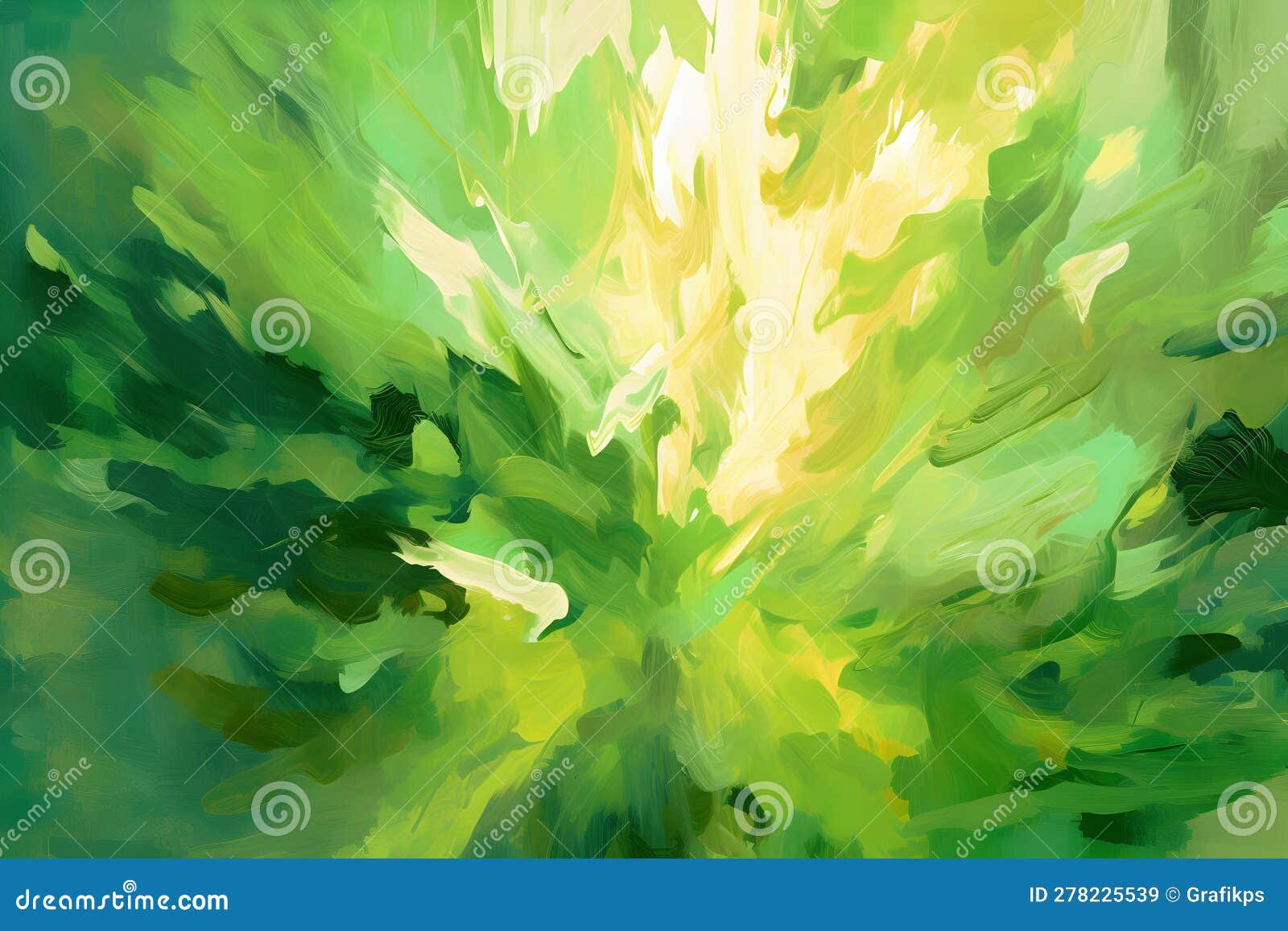 Abstract Background is the Result of Painted Brushstrokes that Evoke ...