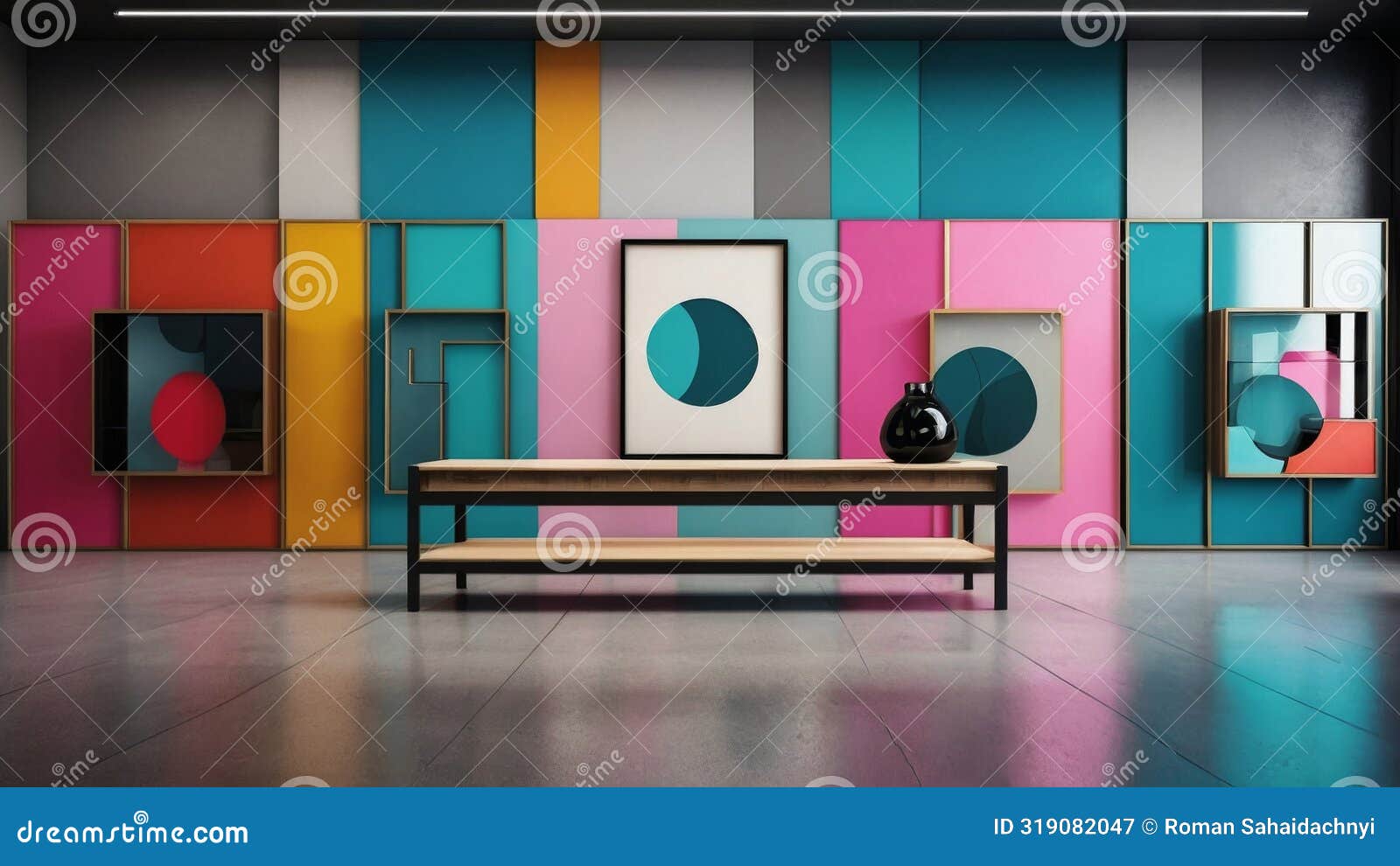 Abstract Pop-Art Background on Retail Theme Stock Image - Image of ...