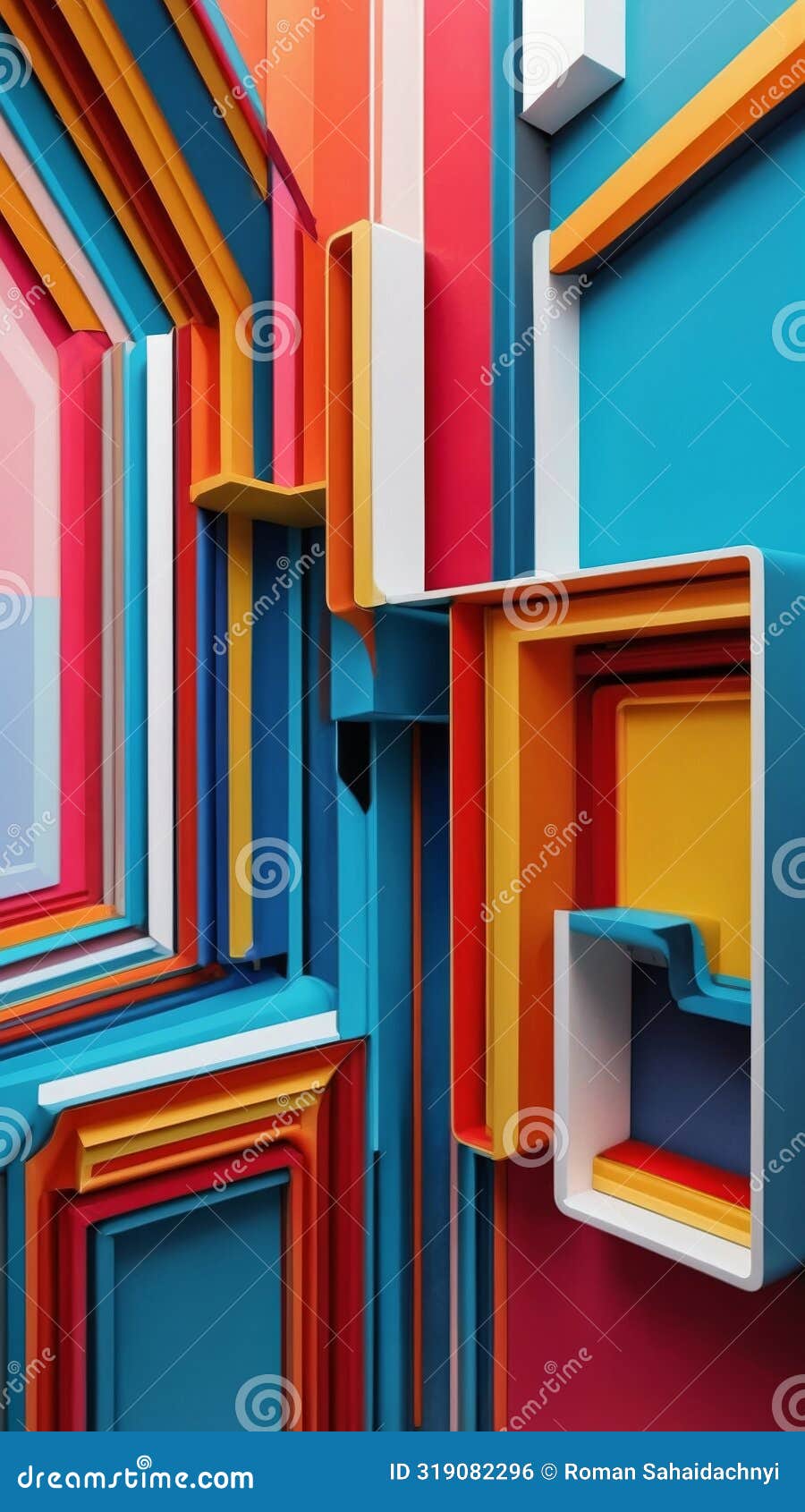 Abstract Pop-Art Background on Retail Theme Stock Photo - Image of ...