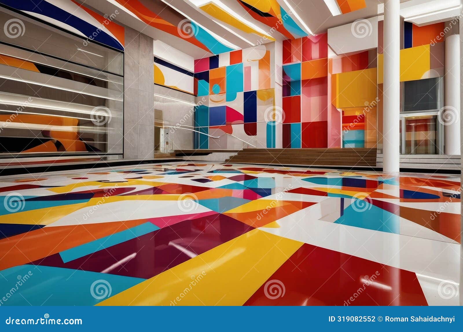 Abstract Pop-Art Background on Retail Theme Stock Photo - Image of ...