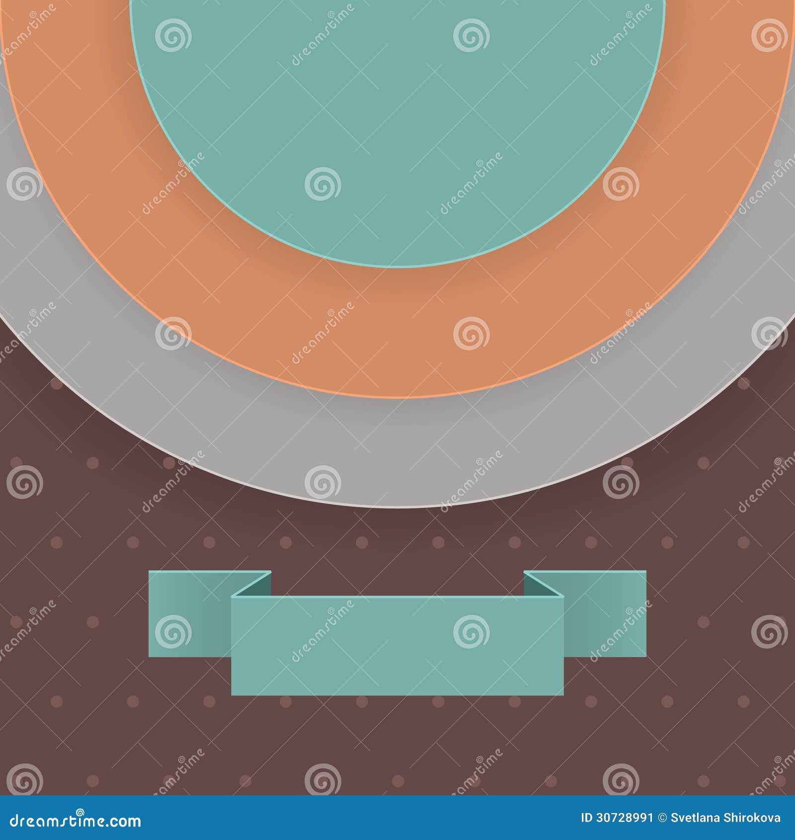 Abstract Background in Retro Style with Text Field Stock Vector ...
