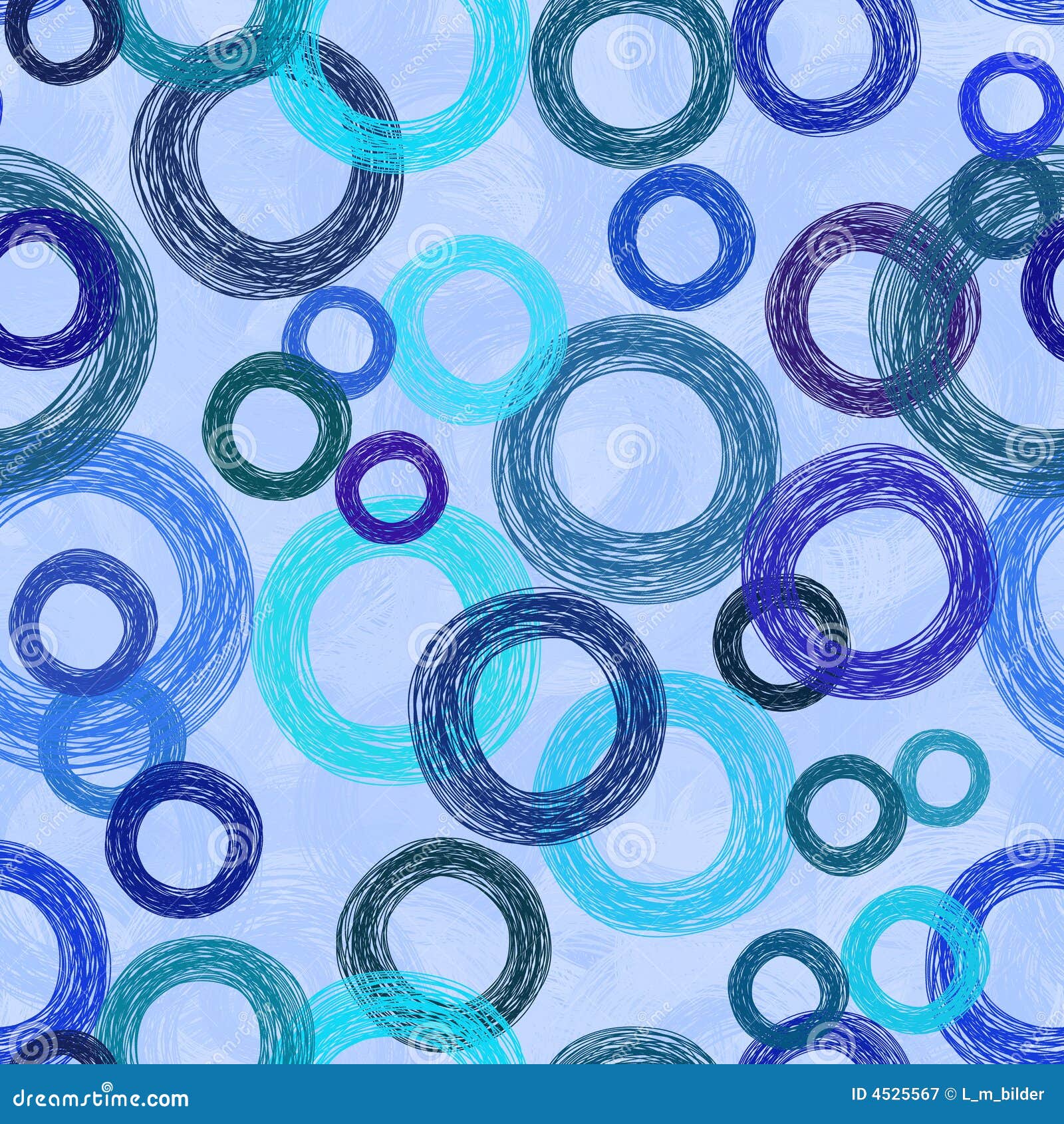 Abstract Background with Rings Stock Illustration - Illustration of ...
