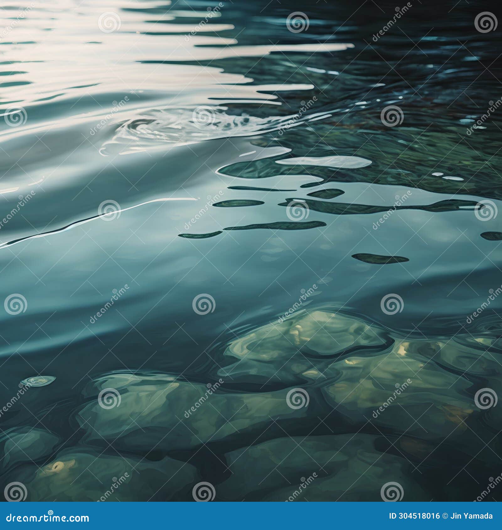 Abstract Background of Rippled Water Surface with Ripples and Waves ...