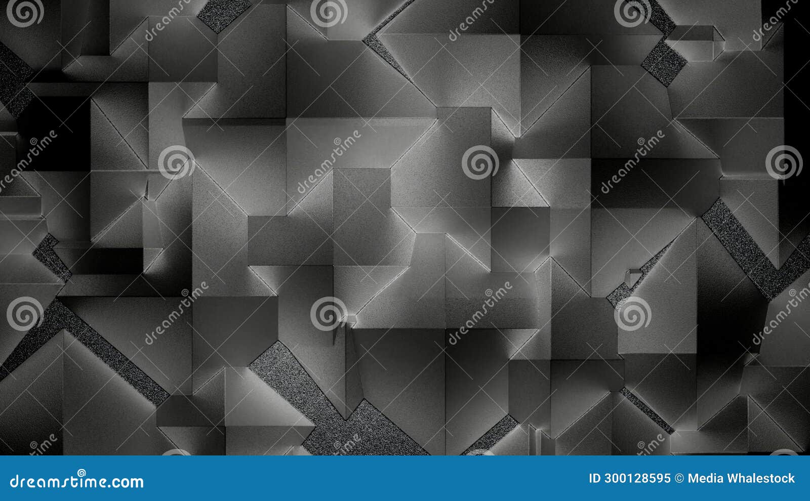 Abstract Background of Rotating Cubes. Design. Kaleidoscopic Pattern ...
