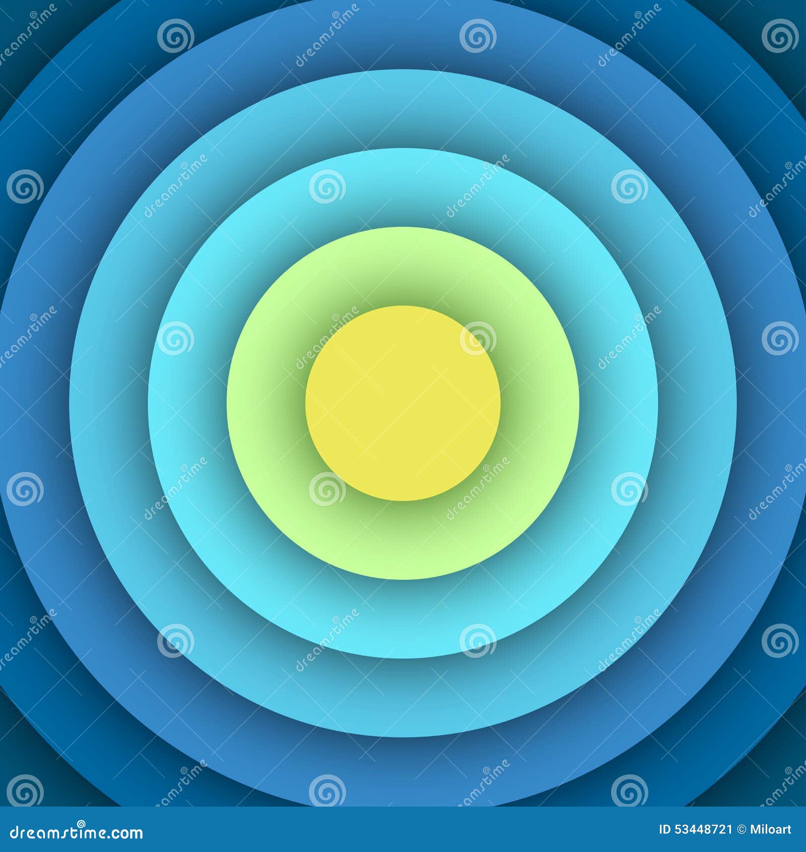 Abstract Background with Round Layers. Stock Vector - Illustration of ...