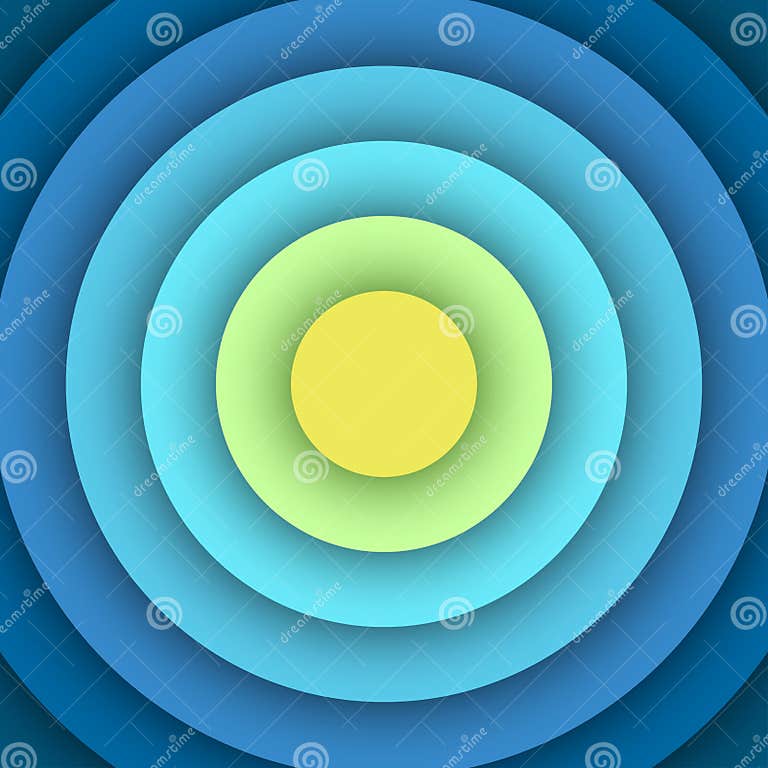 Abstract Background with Round Layers. Stock Vector - Illustration of ...