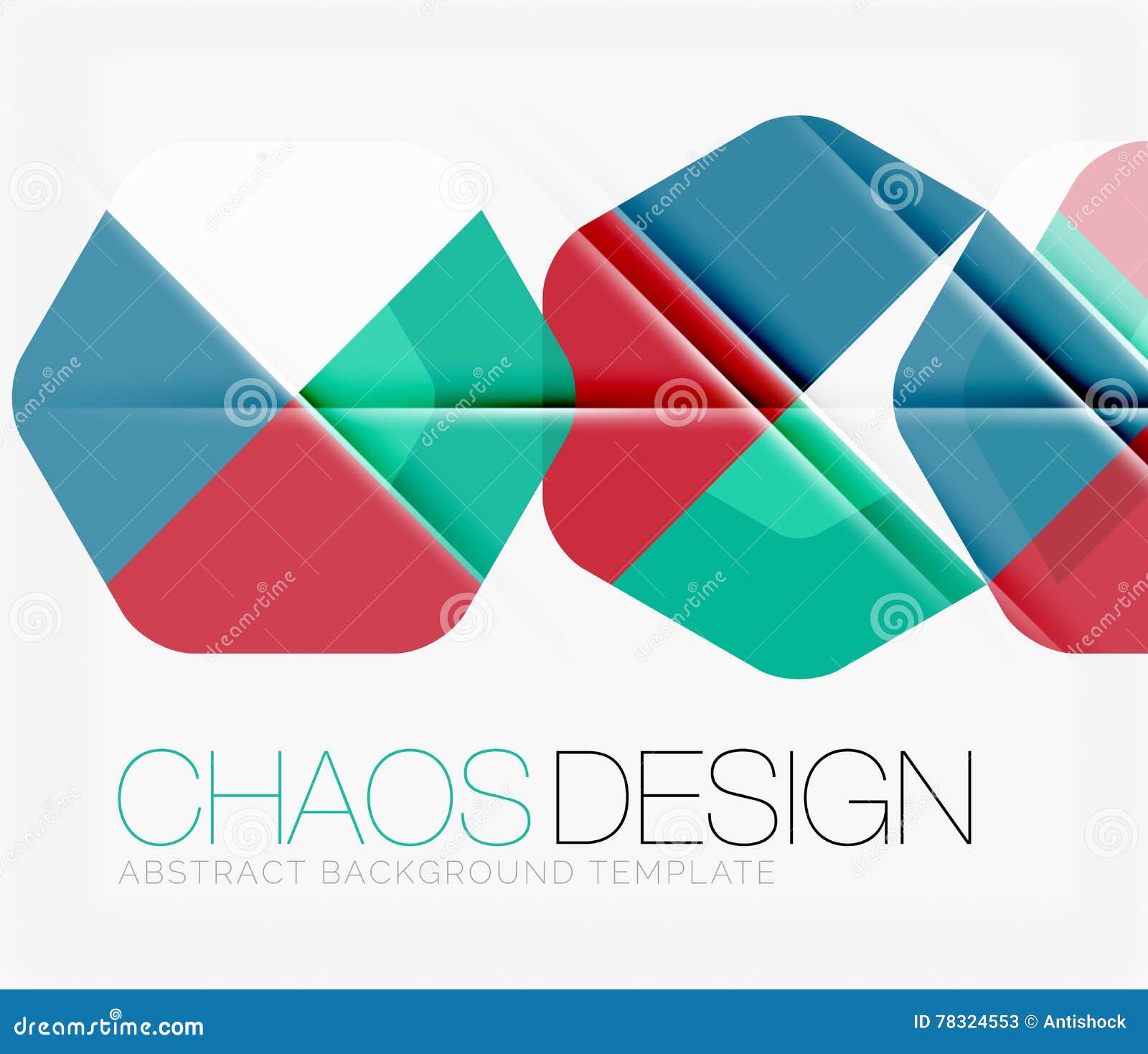 Abstract Background with Round Shapes Stock Vector - Illustration of ...