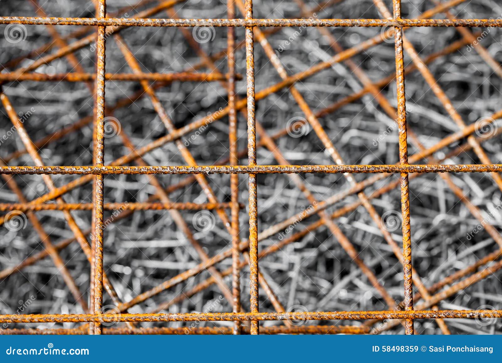Abstract Background of Rusty Steel Mesh Stock Image - Image of netting ...