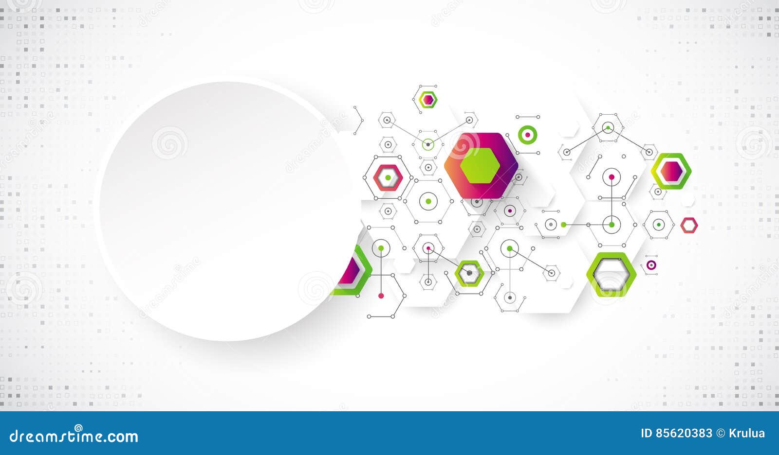 Abstract Background. Science Template, Wallpaper or Banner Stock Vector ...