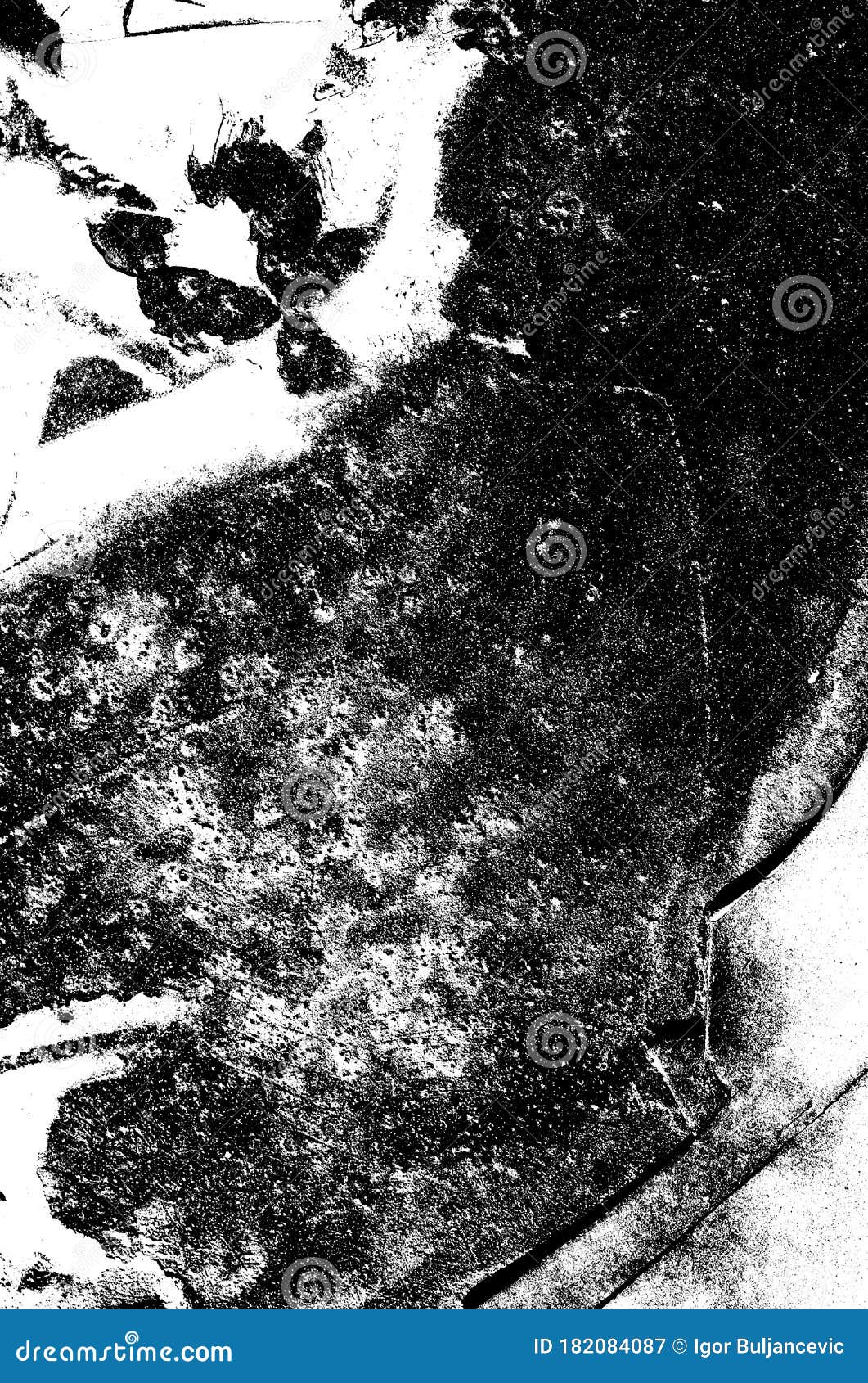 Monochrome Texture. Mortar Bitmap Texture. Royalty-Free Cartoon ...