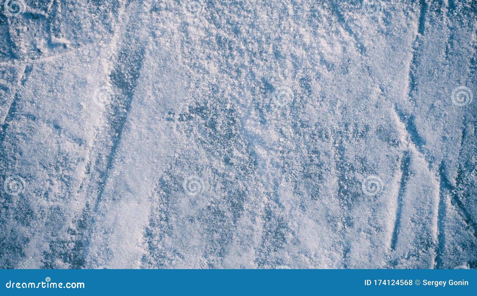 Abstract Background of Scratches on the Light Blue Ice Surface Stock ...