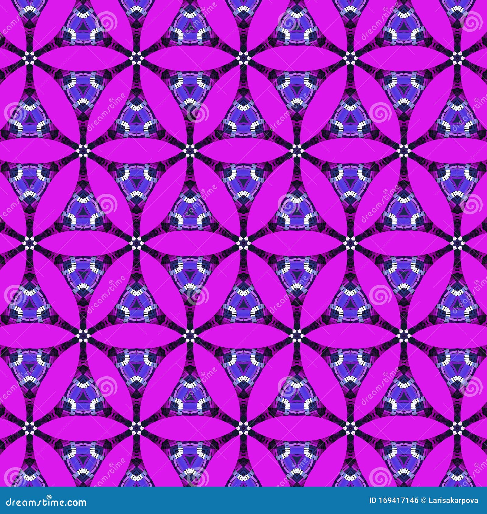 Abstract Background Seamless Disco Pattern for Fabric, Bright Disco ...