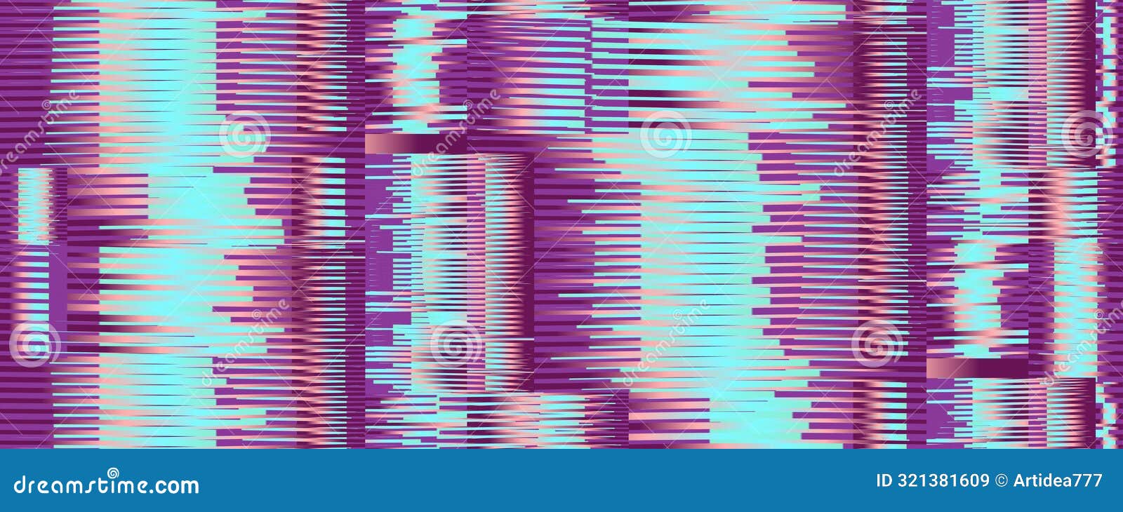 Abstract Background Seamless Texture with Glitch Stripes. Stock Vector ...