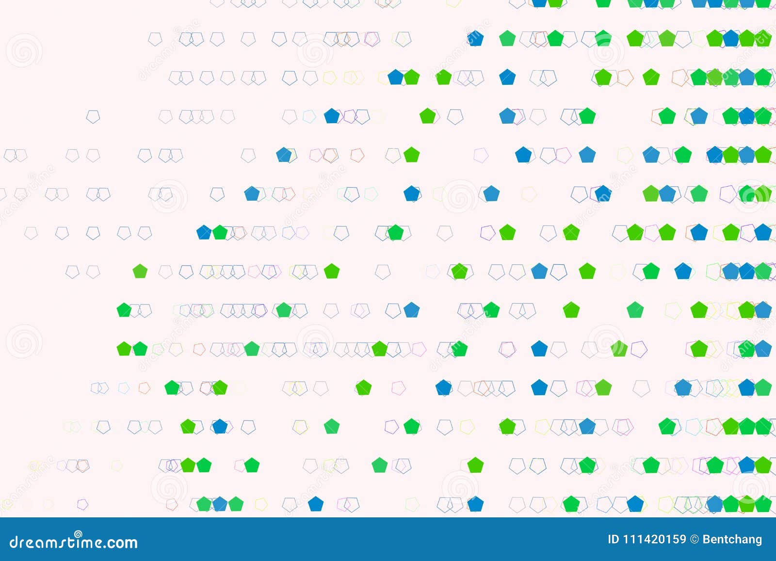 Abstract Background with Shape of Pentagon Pattern. Web, Vector, Art ...