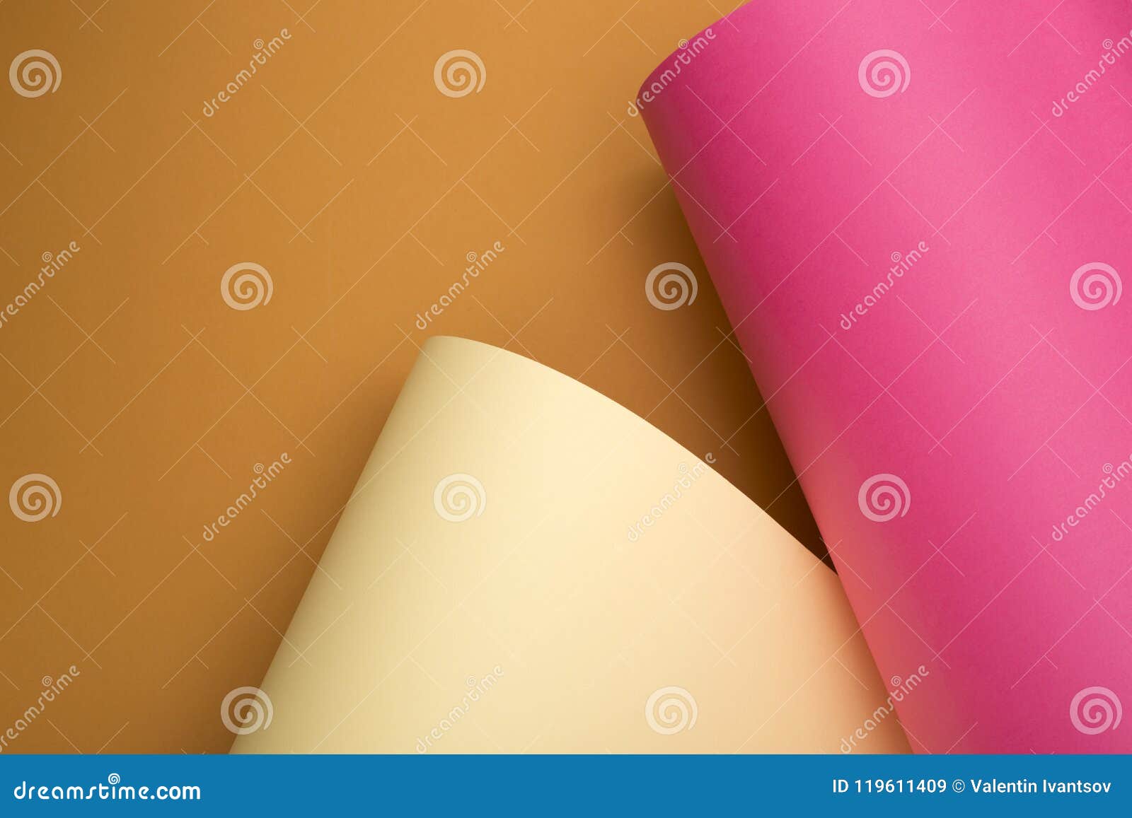 Abstract Background of Sheets of Colored Paper Stock Image - Image of ...