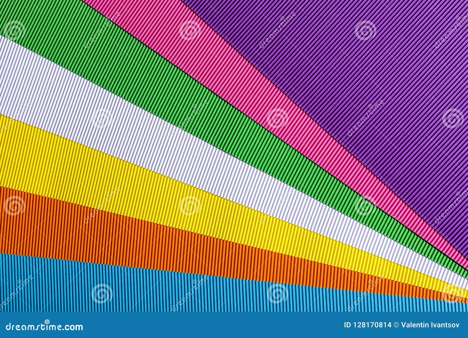 Abstract Background of Sheets of Colored Paper Stock Photo - Image of ...