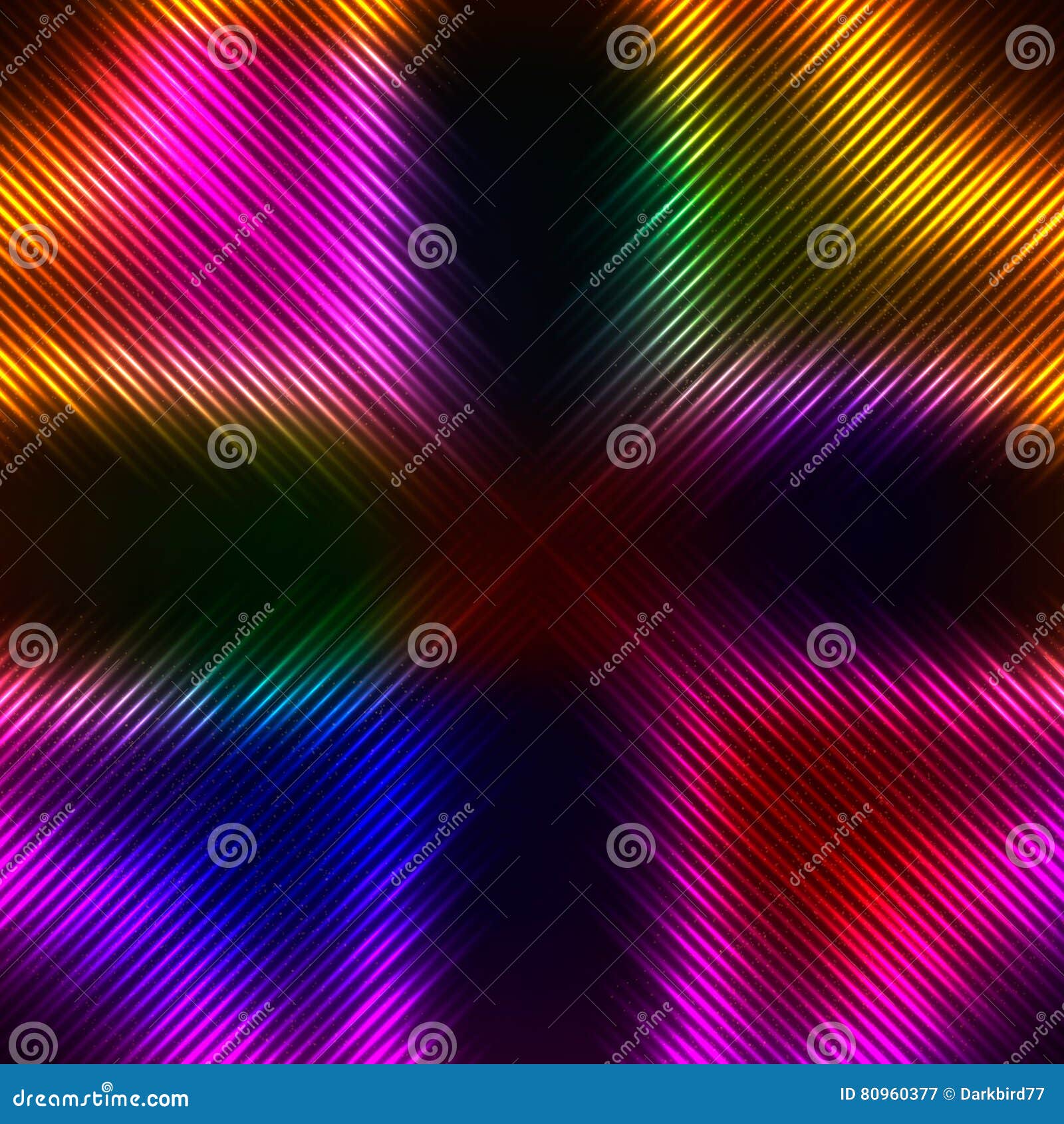 Abstract Background with Shining Magic Lights Stock Illustration ...