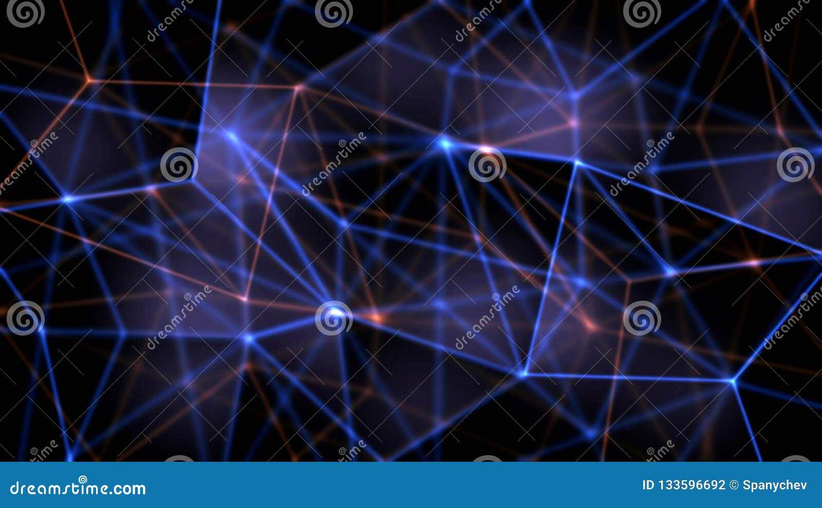 Abstract Background that Shows Connections between Nodes - Data Stock ...