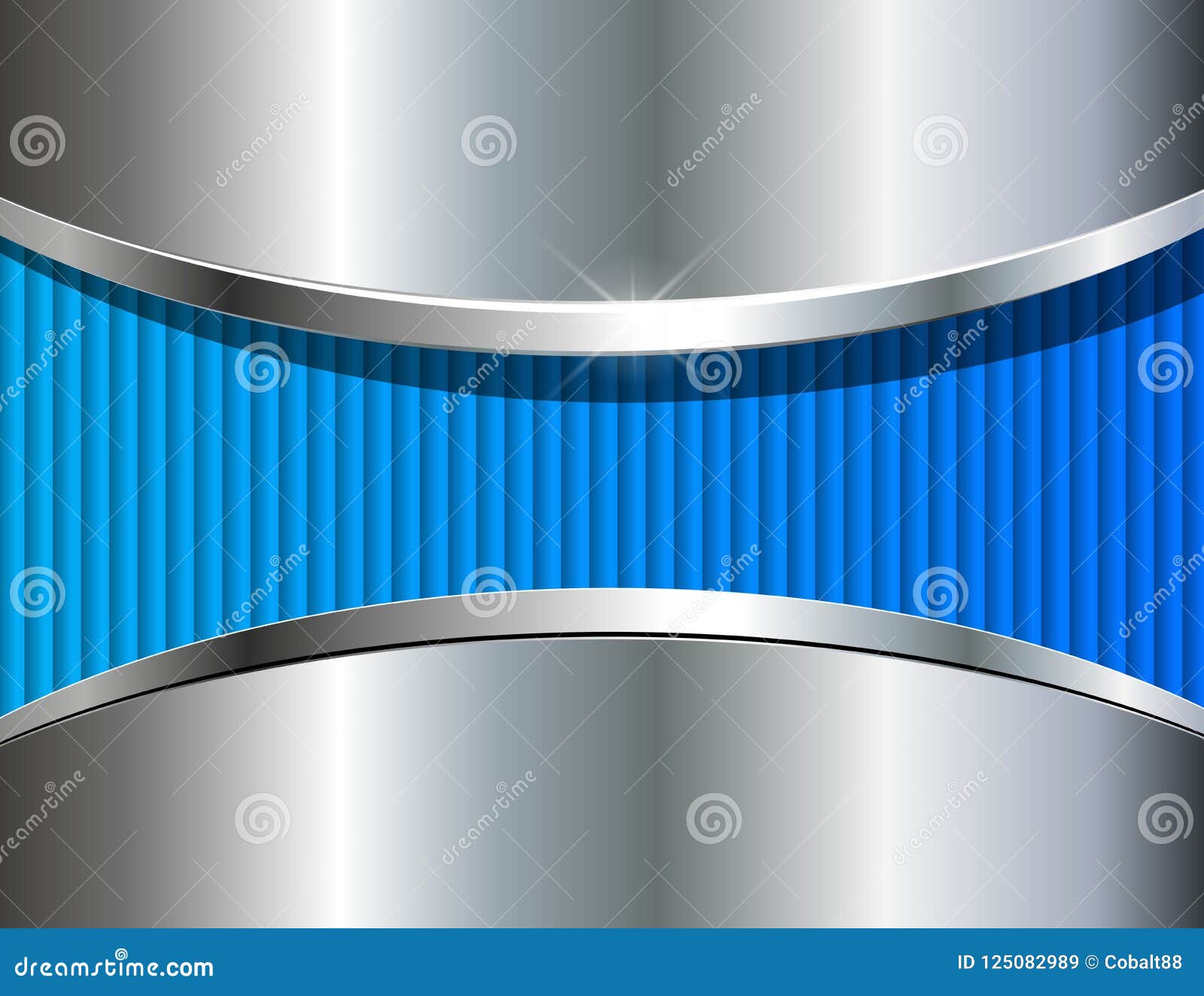 Abstract Background Silver Blue Stock Vector - Illustration of stripes ...