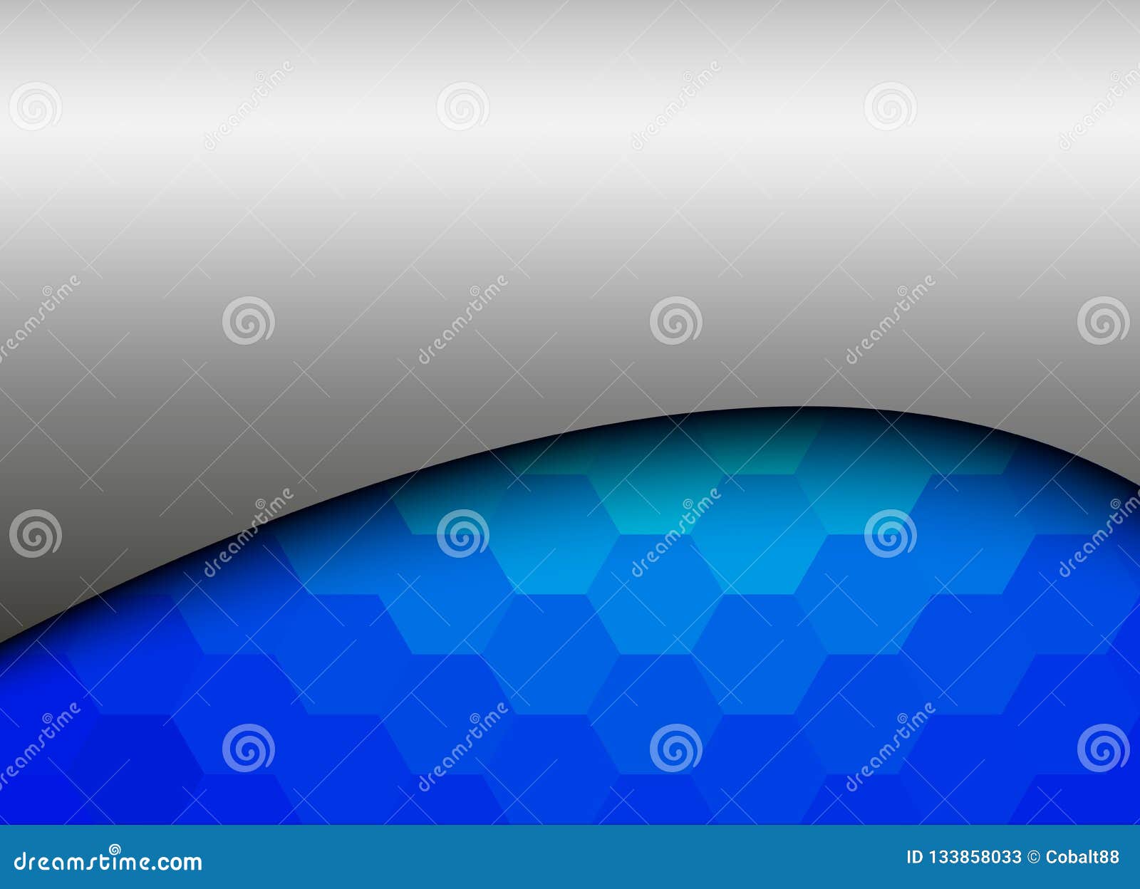 Abstract Background Silver Blue Stock Vector - Illustration of element ...