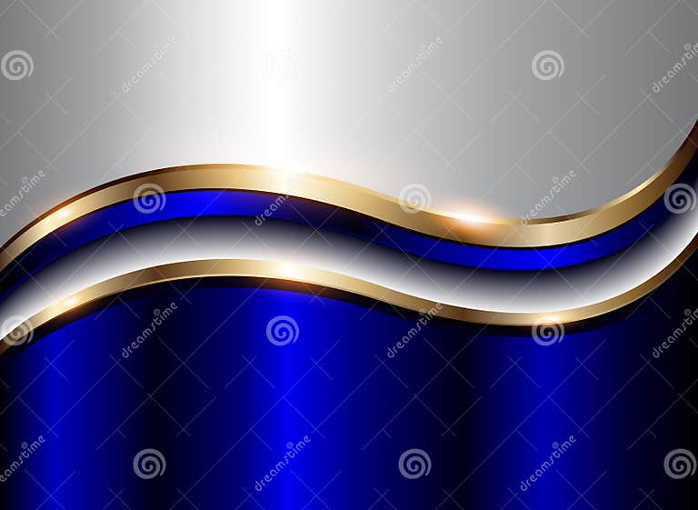 Abstract Background Silver Blue Stock Vector - Illustration of graphic ...