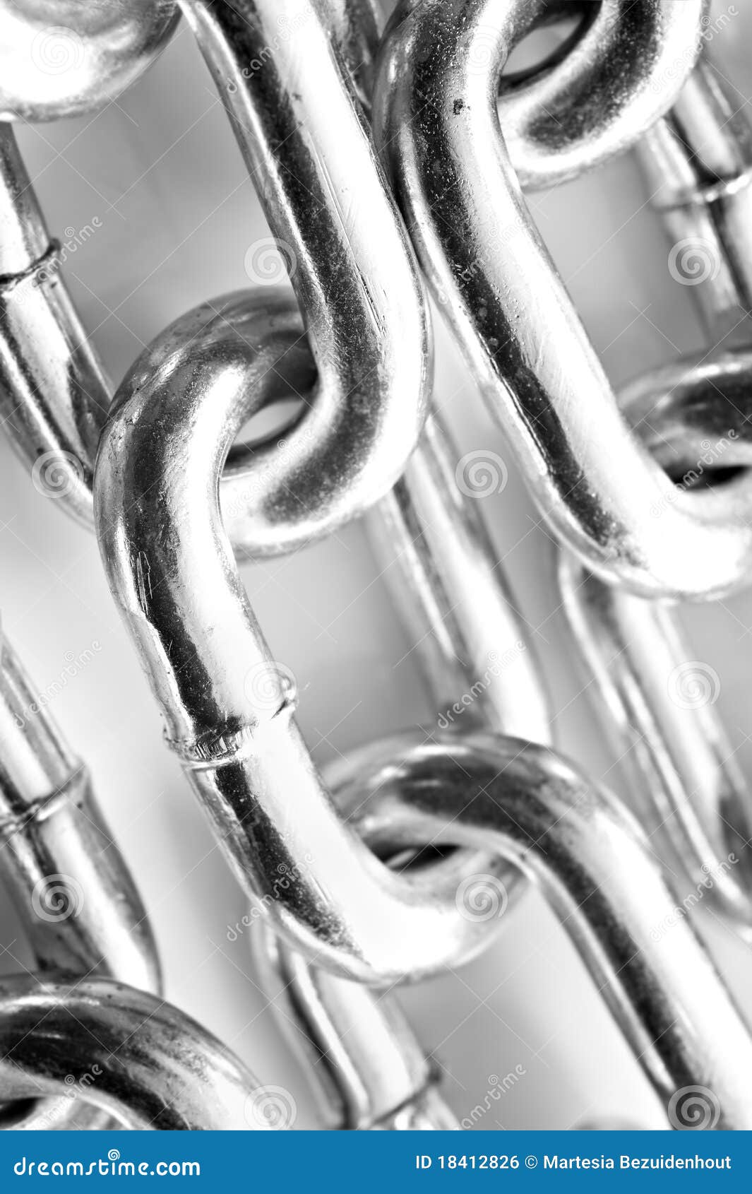 Abstract Background of a Silver Chain Stock Photo - Image of abstract ...