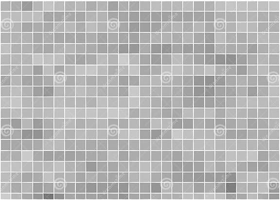 Gray Abstract Square Mosaic Tile Background Stock Illustration Illustration Of Modern Element
