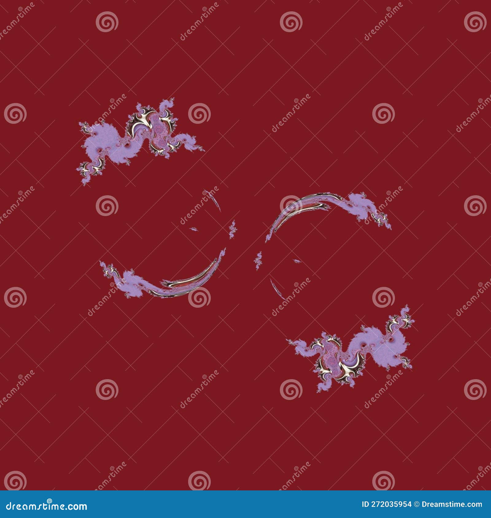 Abstract Background Simple Red Shades Shapes Stock Illustration ...