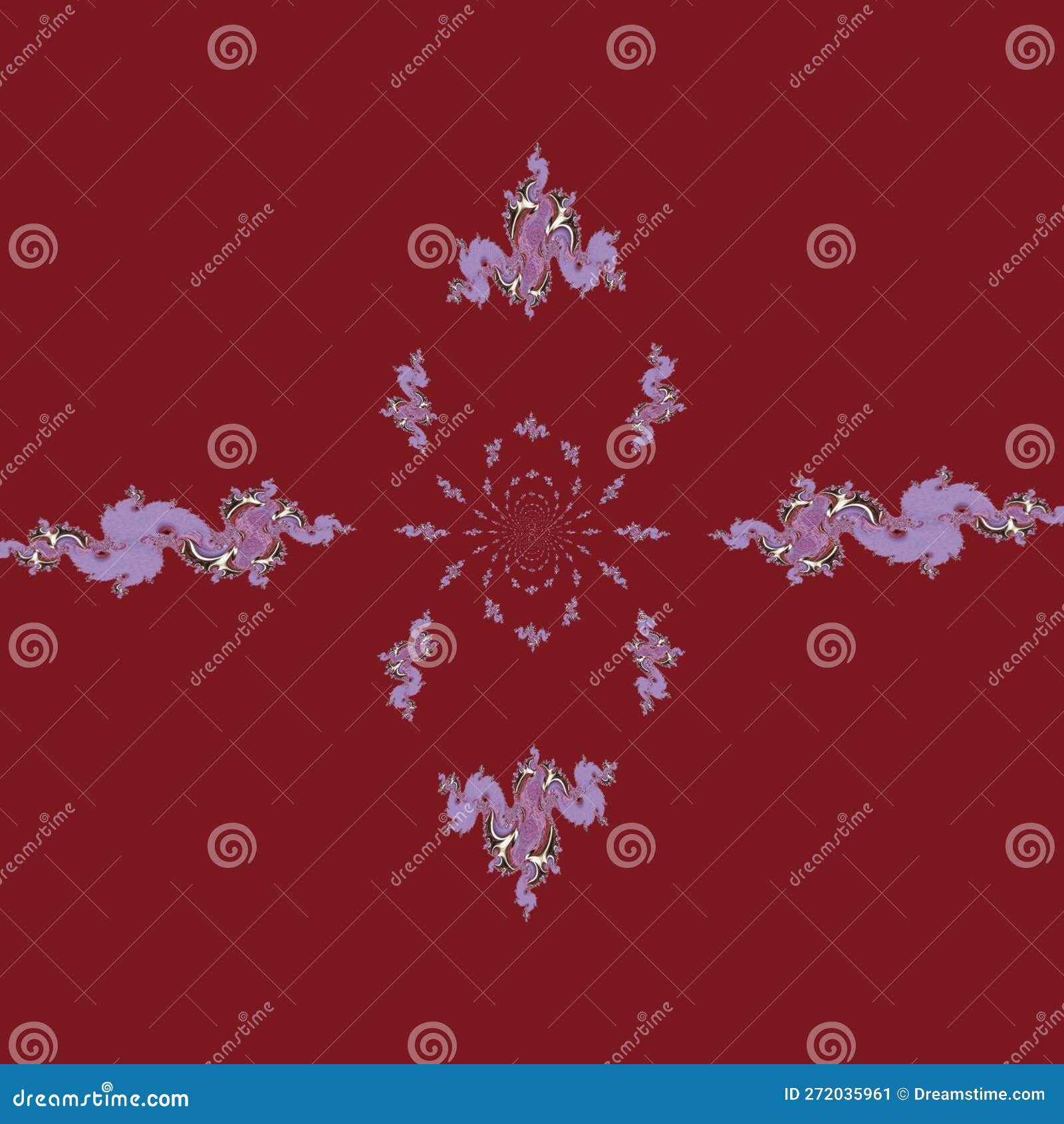 Abstract Background Simple Red Shades Shapes Stock Illustration ...