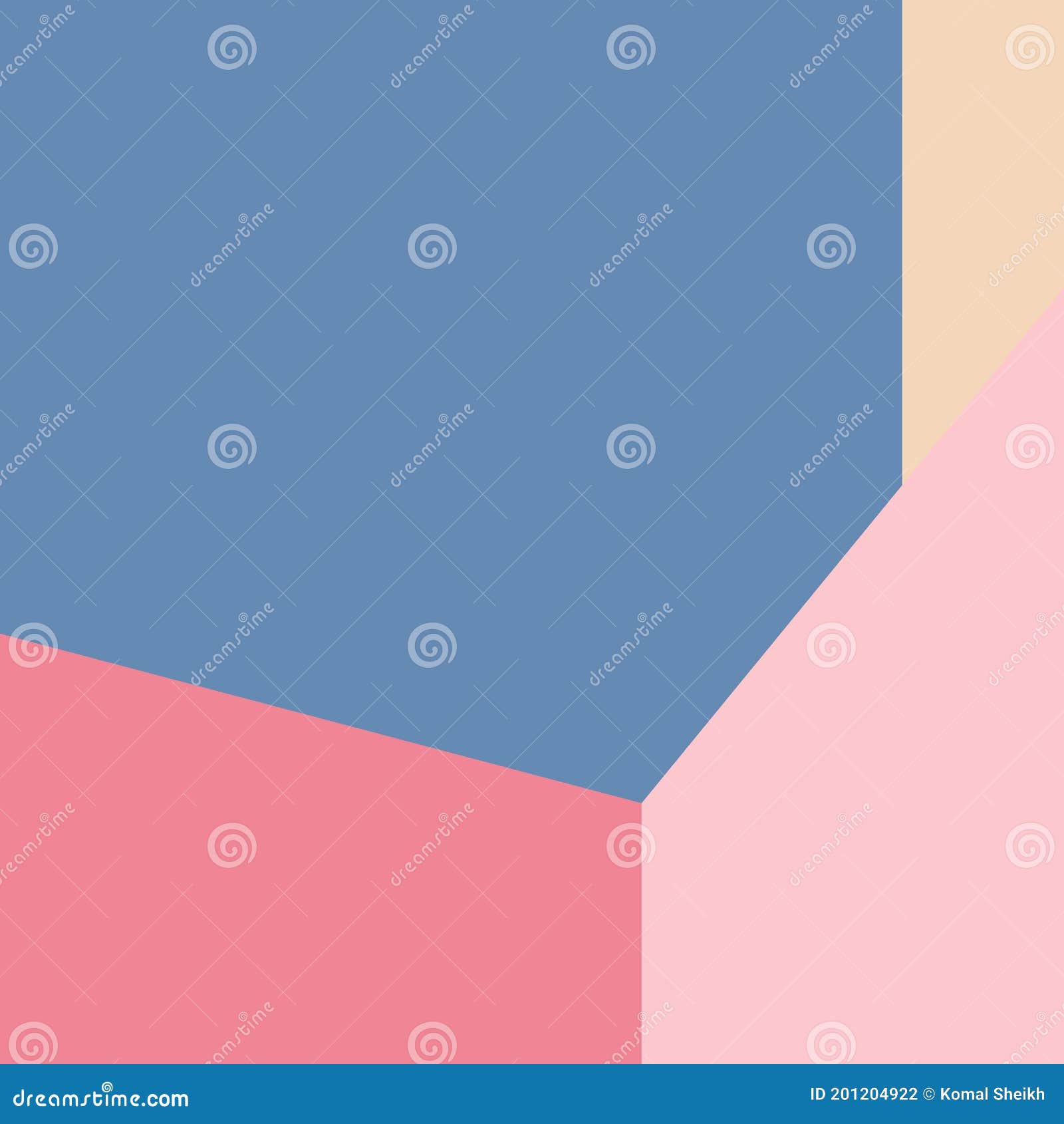 Abstract Background Simple Wall Corner Creative Art Illustration Mockup ...