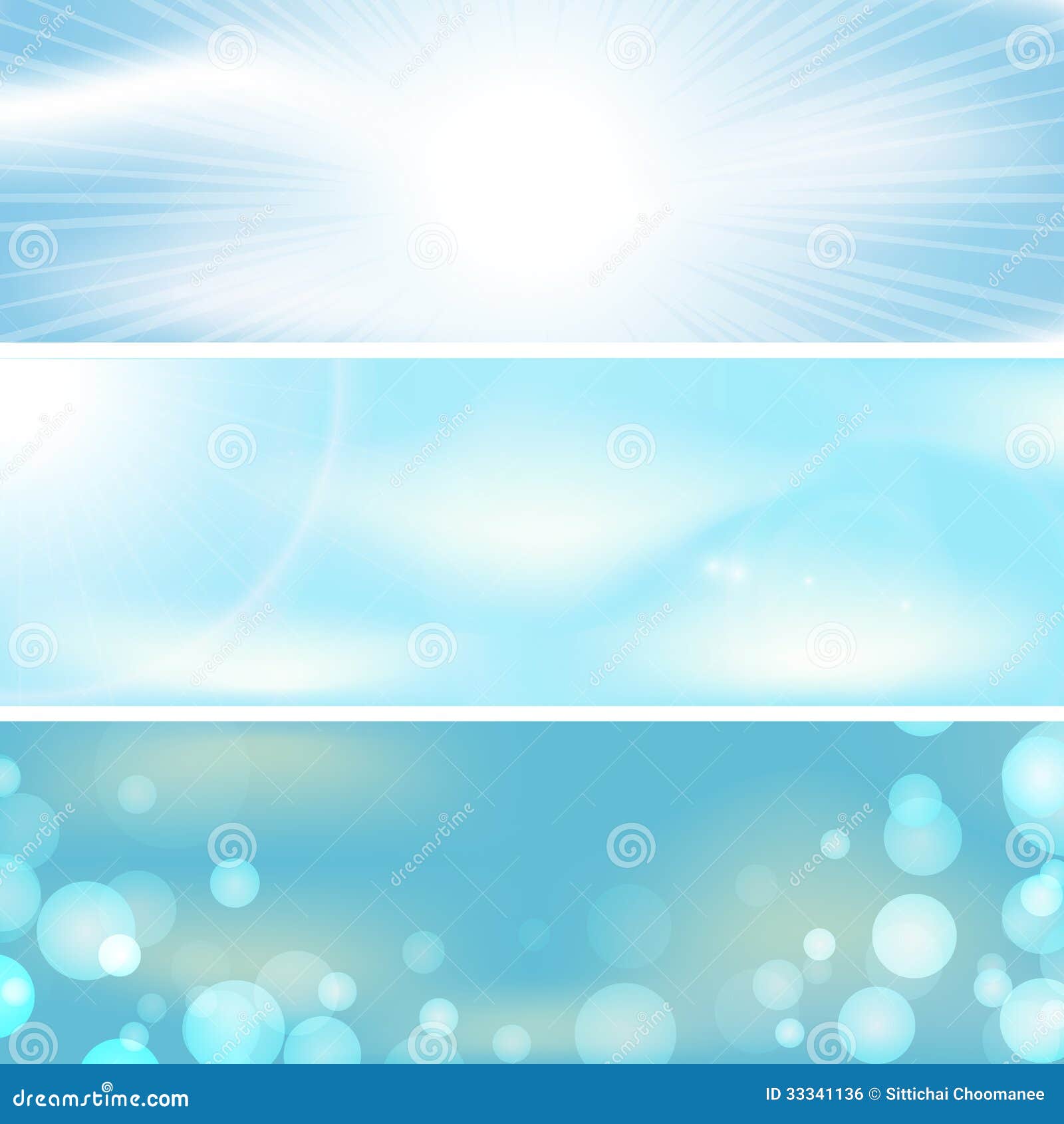 Abstract Background Sky Cloud Banners Stock Vector - Illustration of ...