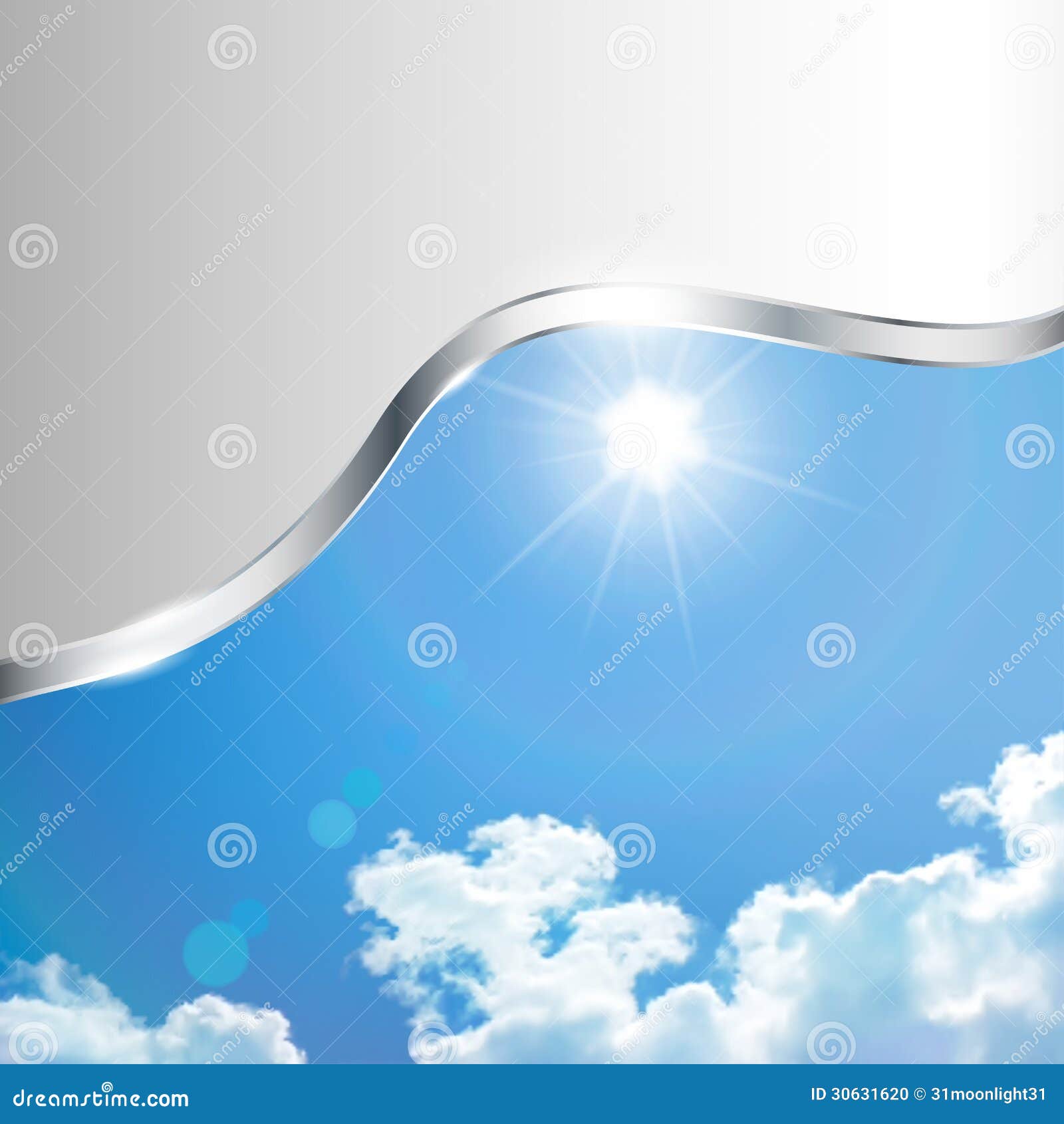 Abstract Background with Sky Stock Vector - Illustration of gray ...