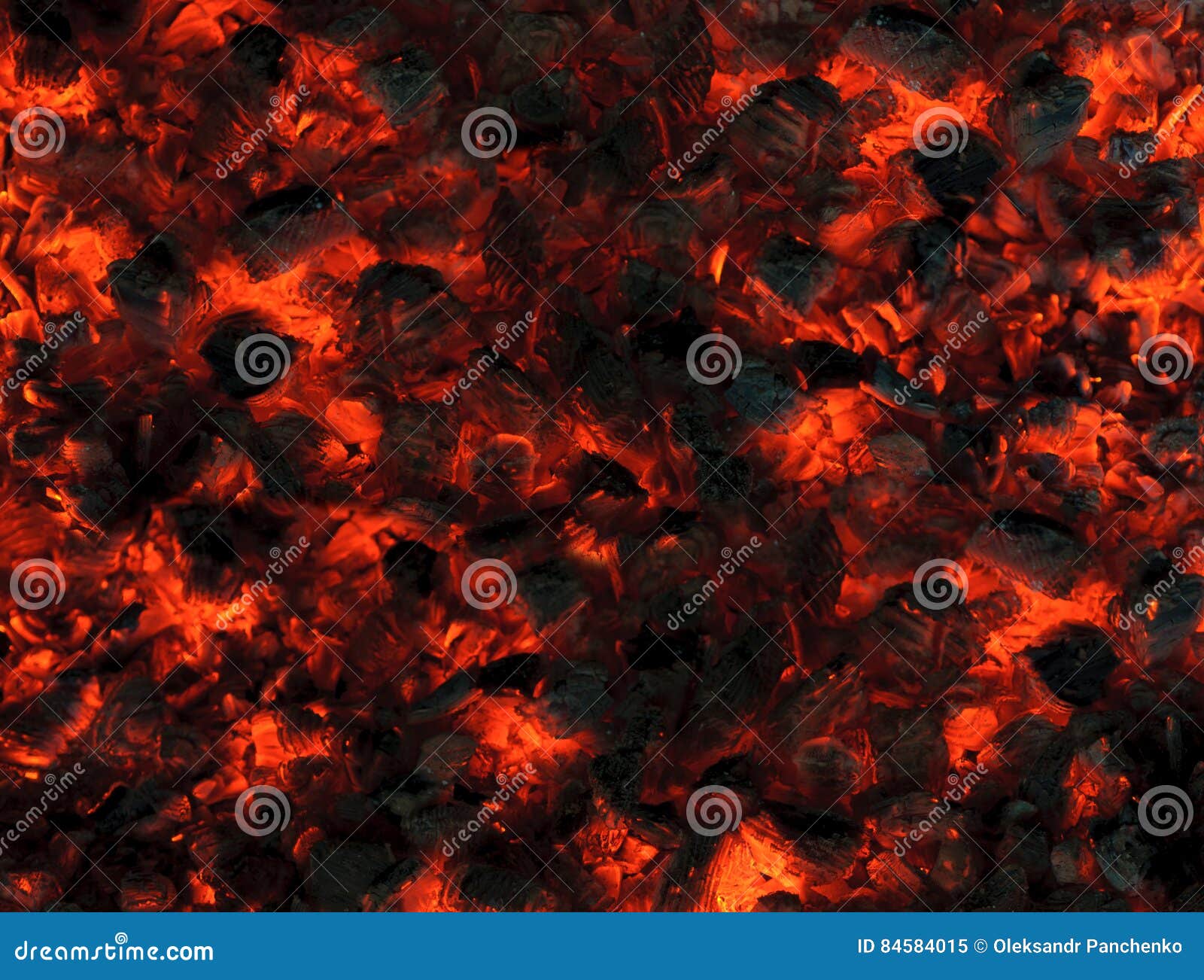 Abstract Background of Smoldering Wood Coals Stock Image - Image of ...