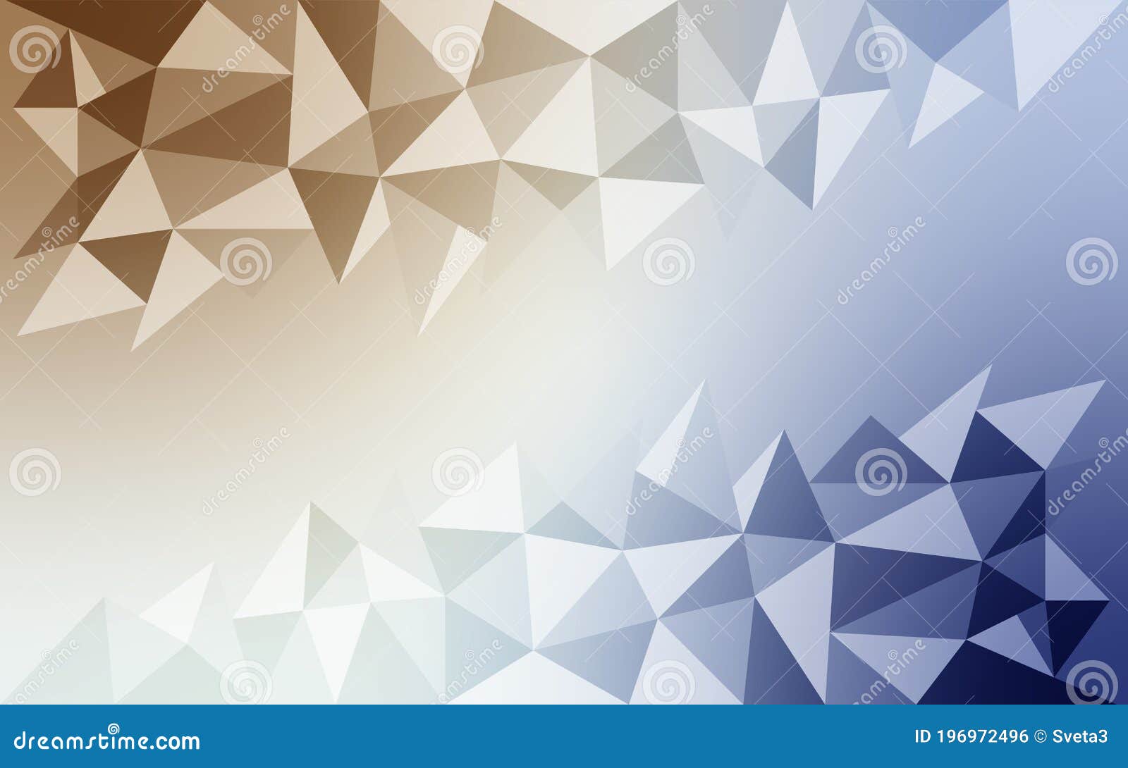 Abstract Background with a Smooth Gradient from Beige To Blue with ...